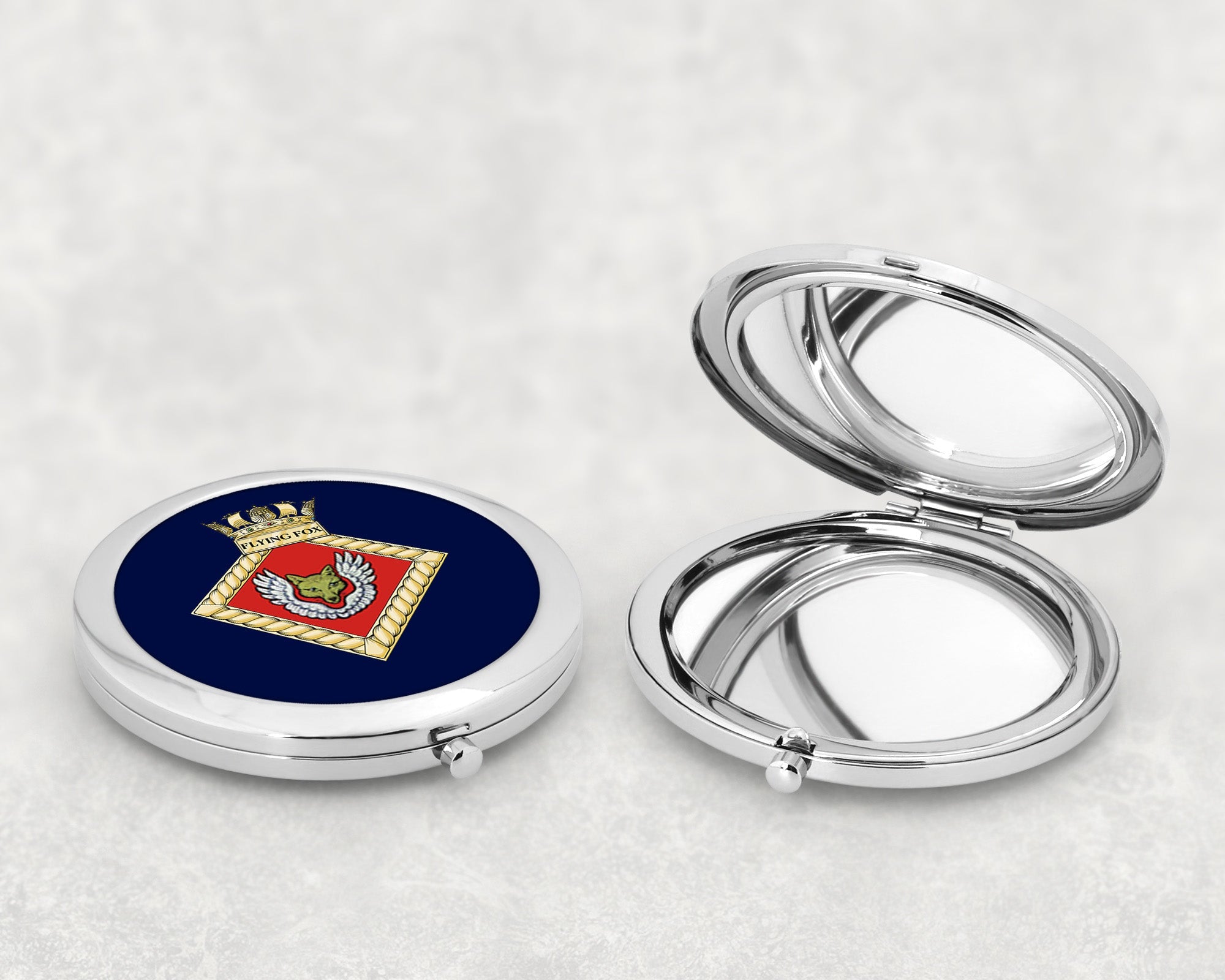 HMS Flying Fox - Compact Mirror – The Crafty Black Dog