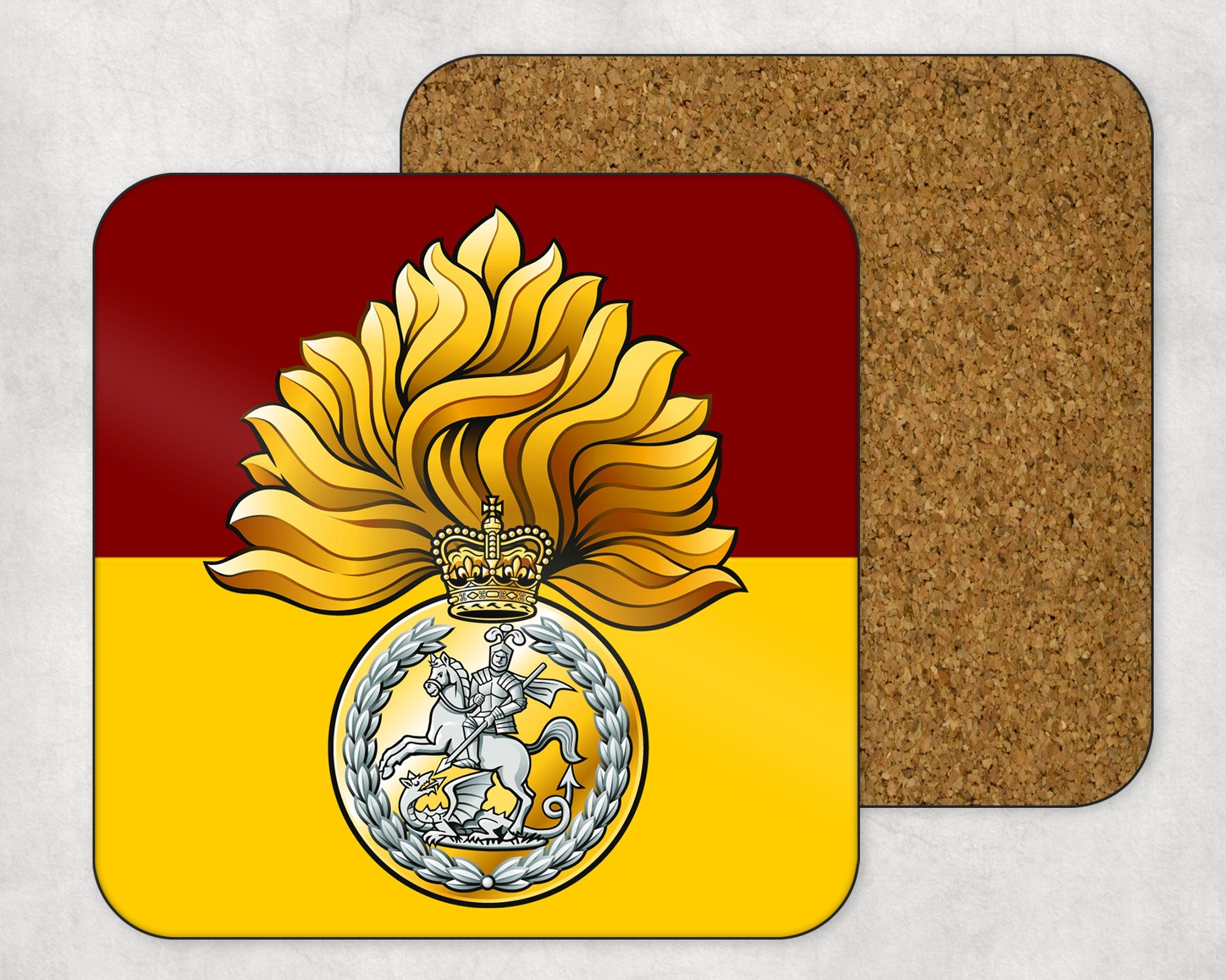 Royal Regiment of Fusiliers Crest – The Crafty Black Dog