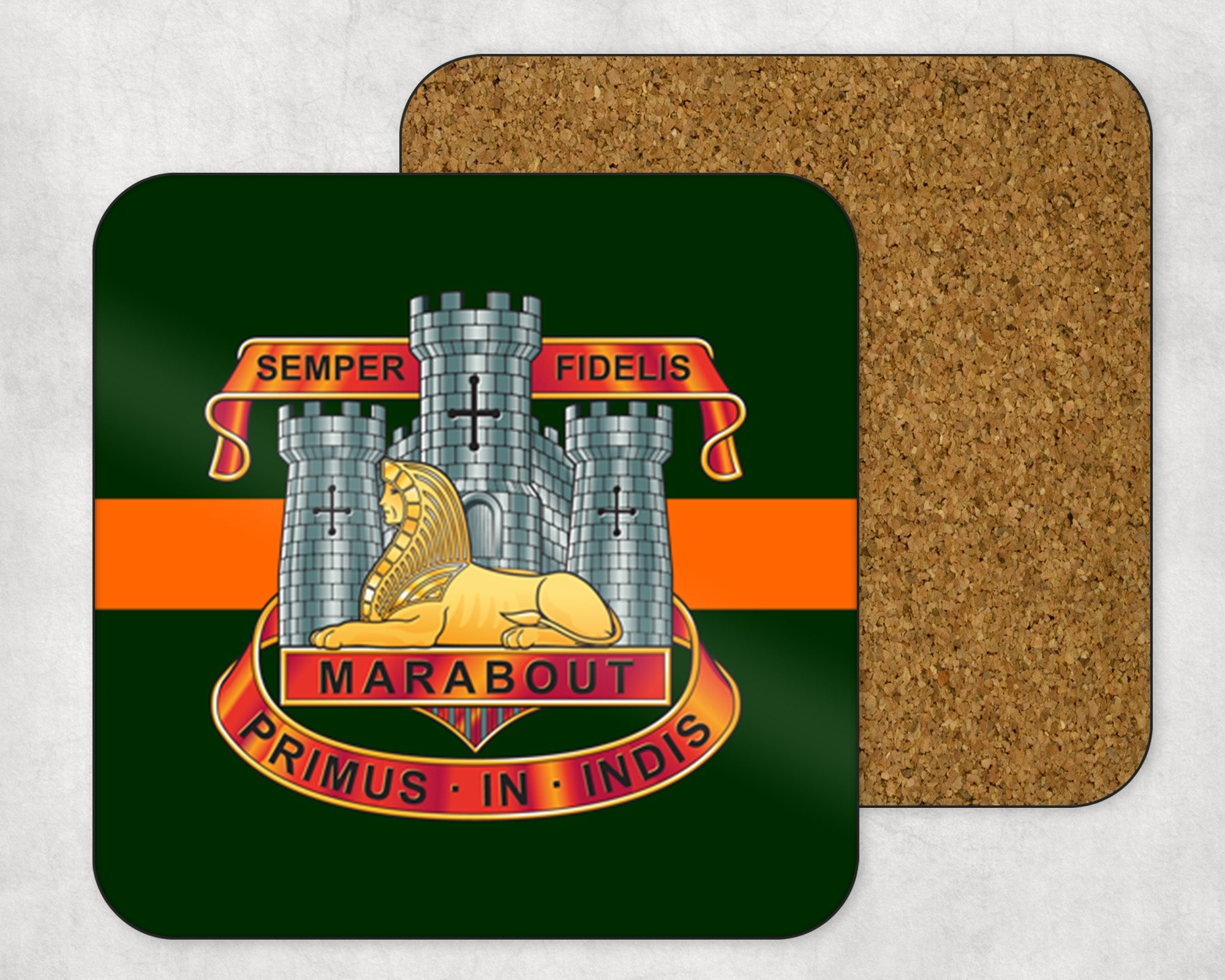 Devonshire & Dorset Regiment Crest – The Crafty Black Dog