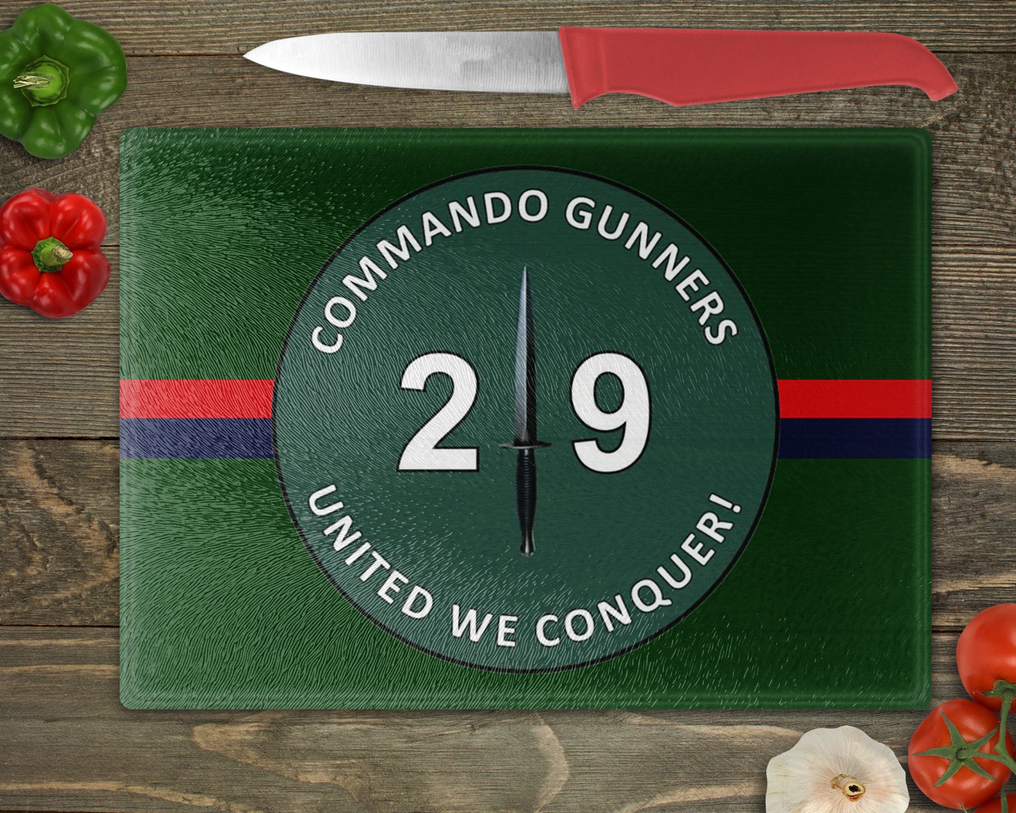 29 Commando RA - Cutting Board – The Crafty Black Dog