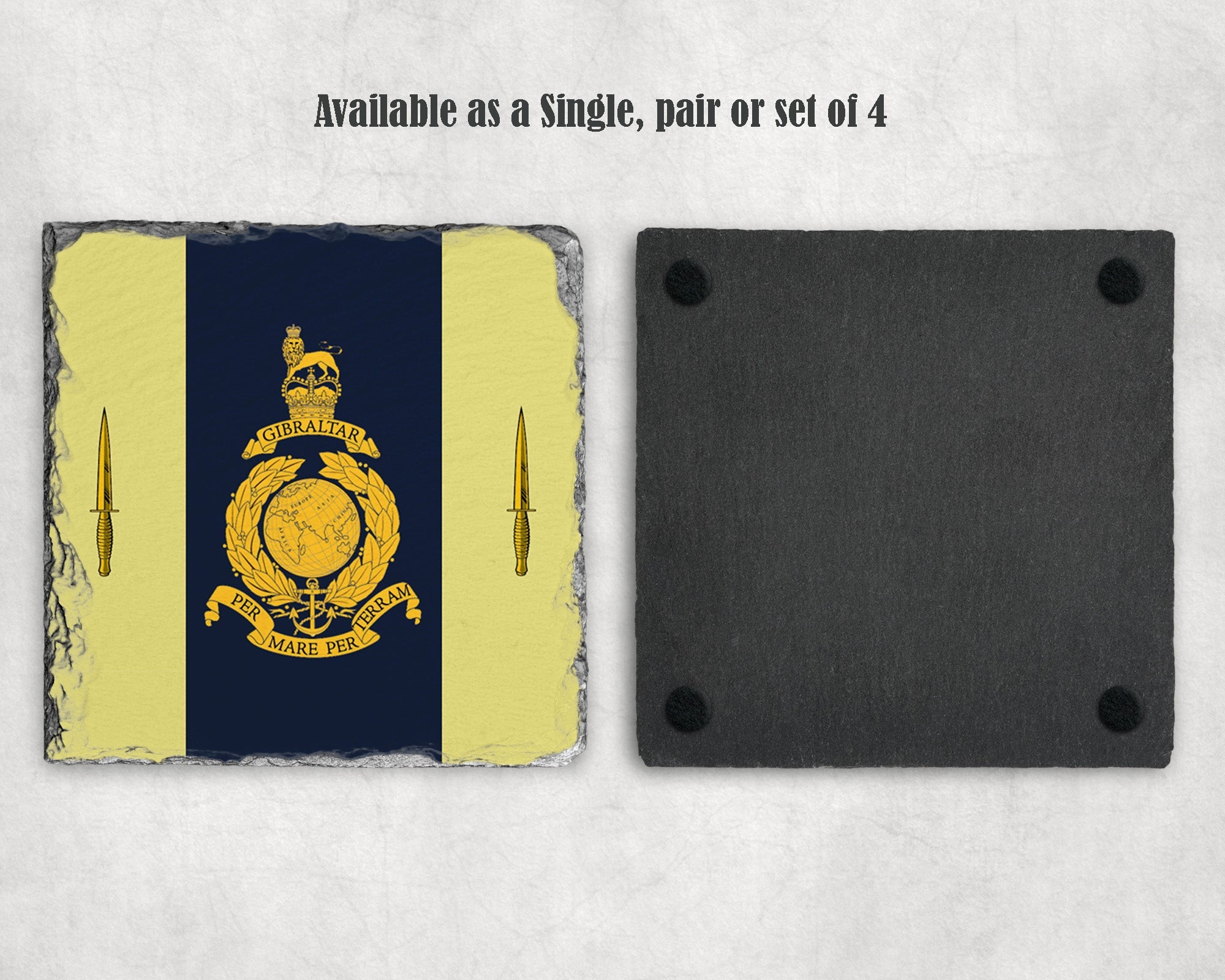 30 Commando RM - Slate Coaster – The Crafty Black Dog