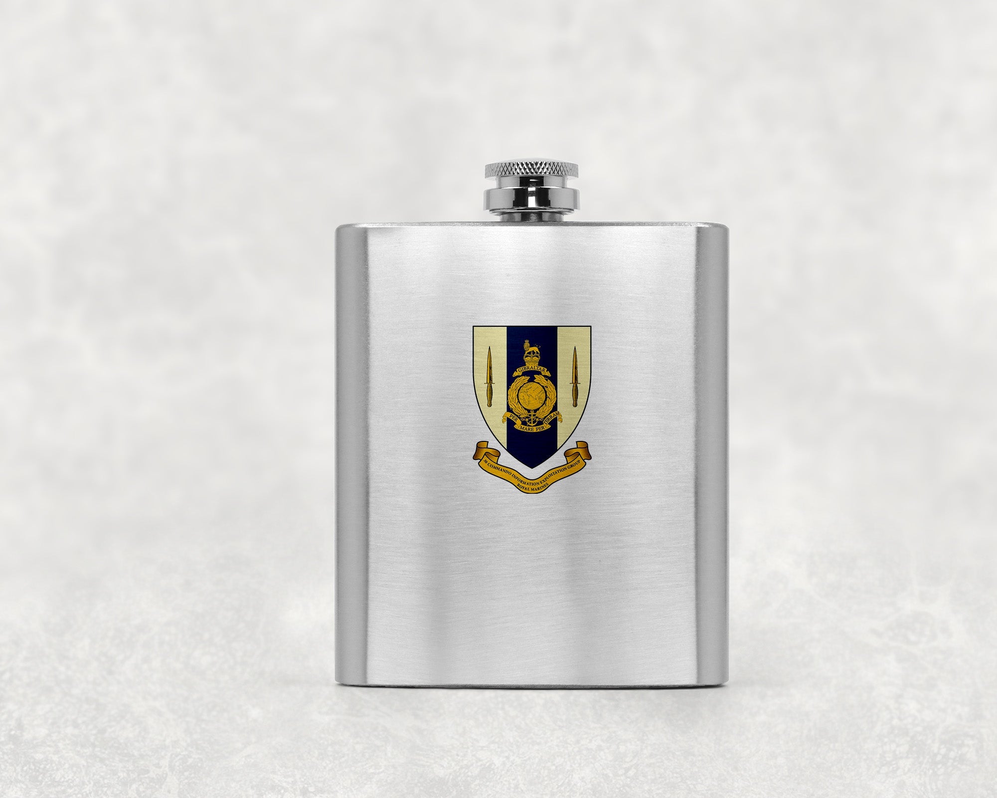 30 Commando RM - HIP FLASK – The Crafty Black Dog