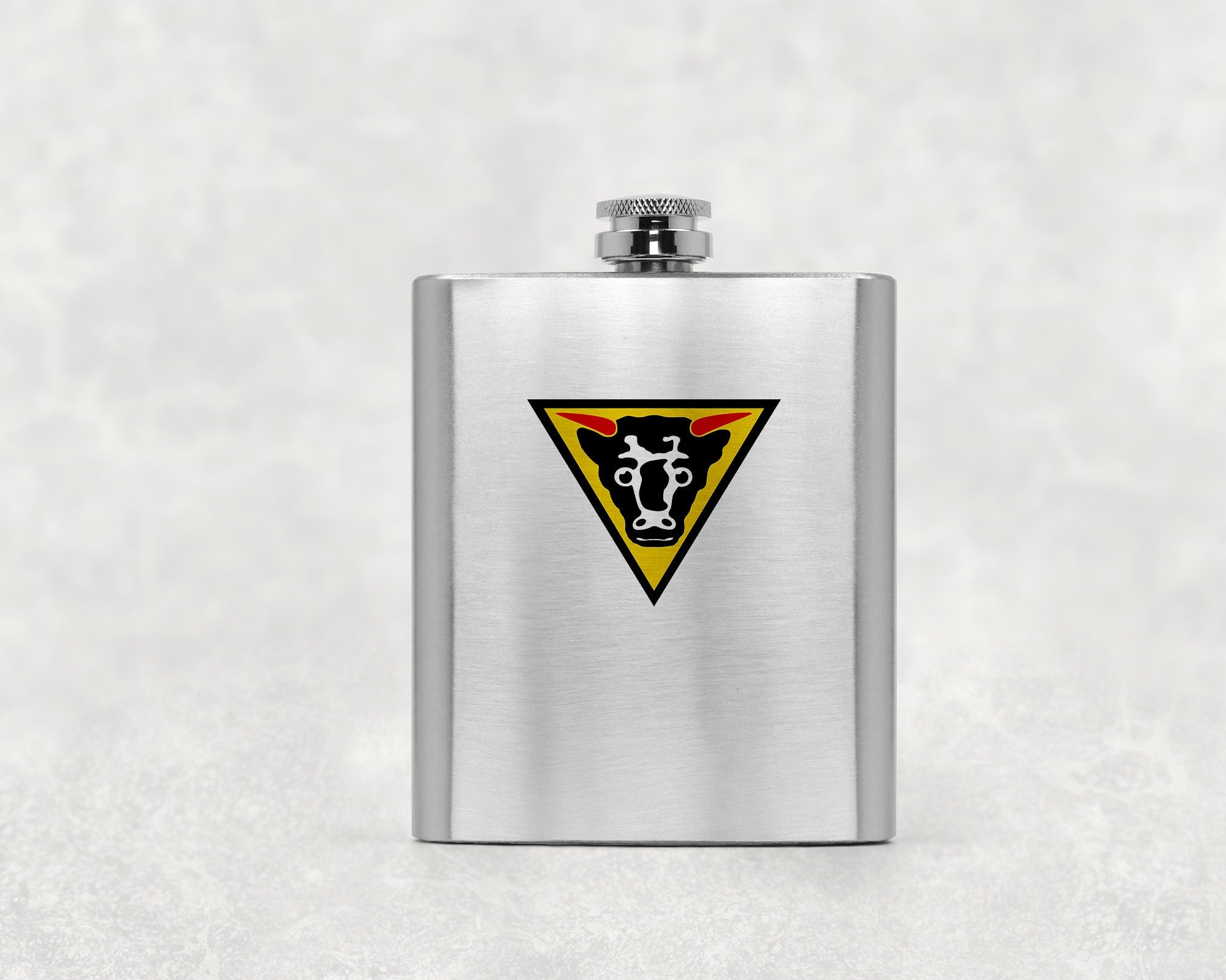 32 Engineer Regiment - Hip Flask – The Crafty Black Dog