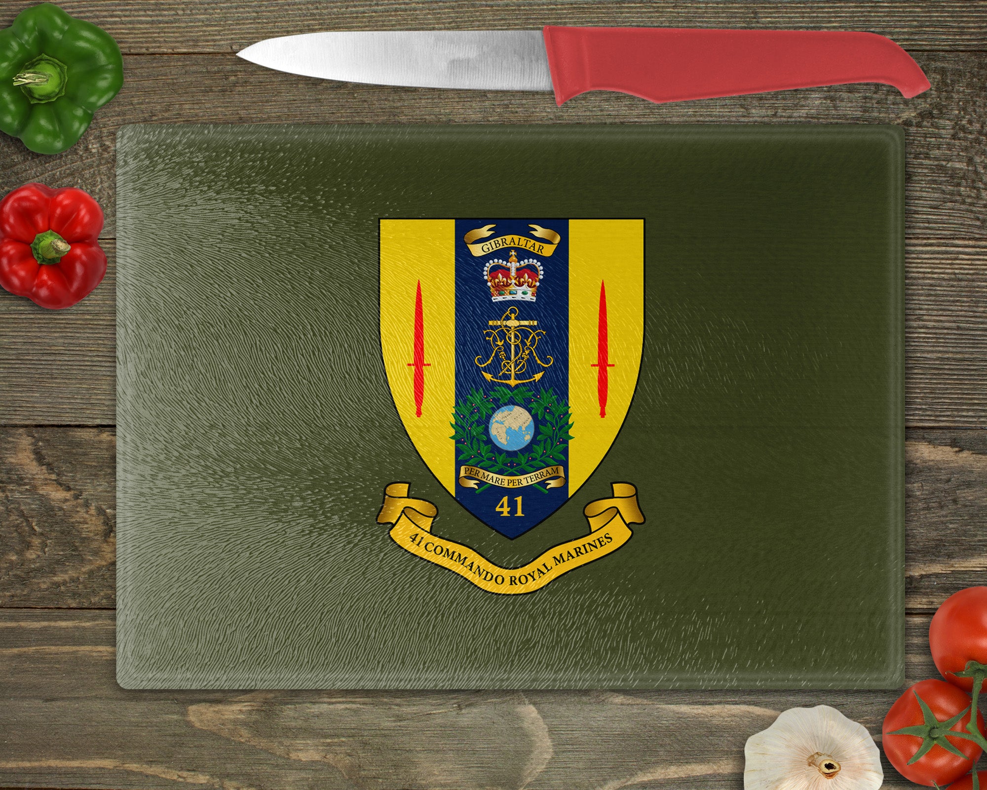 41 Commando RM - Cutting Board – The Crafty Black Dog