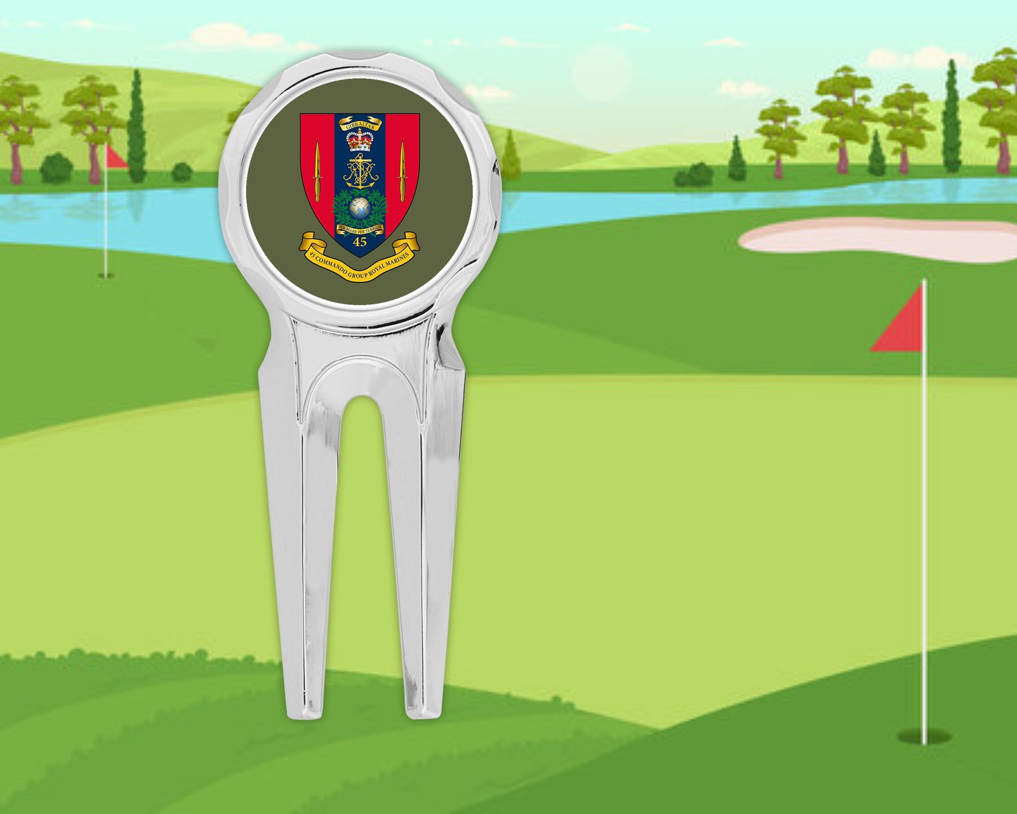 45 Commando RM - Golf Divot Repair Tool – The Crafty Black Dog