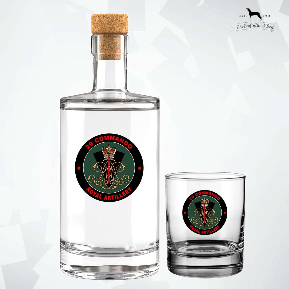 29 Commando RA - Fill Your Own Spirit Bottle – The Crafty Black Dog
