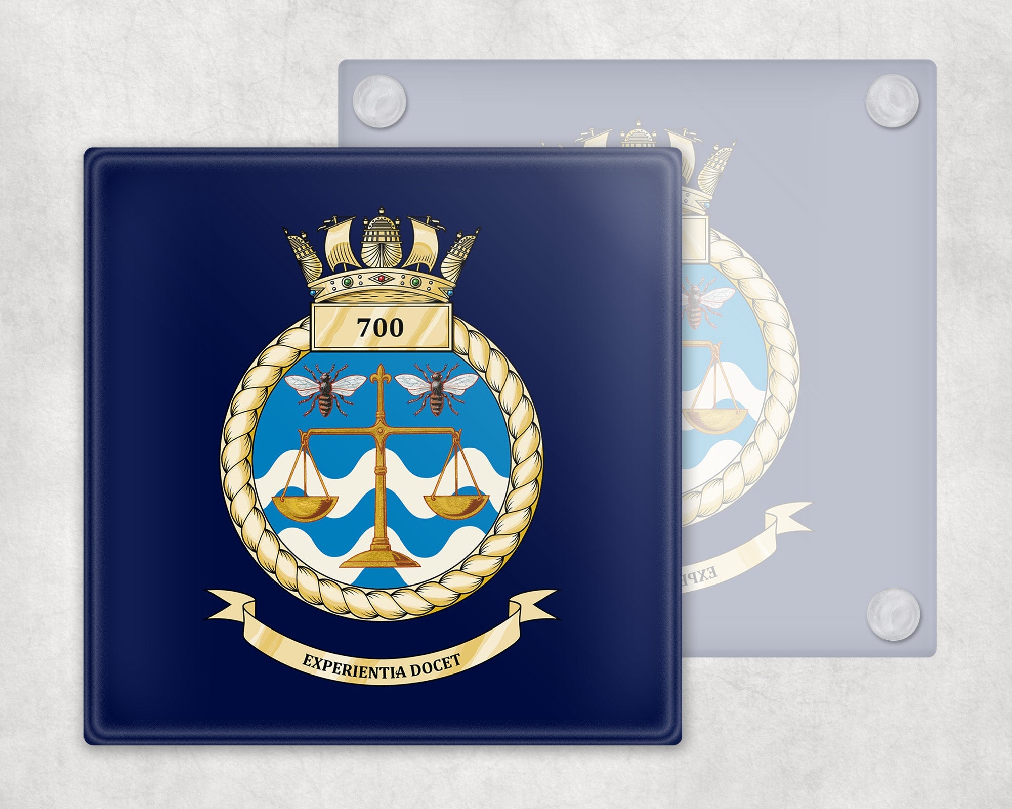 700 Naval Air Squadron - Glass Coaster – The Crafty Black Dog