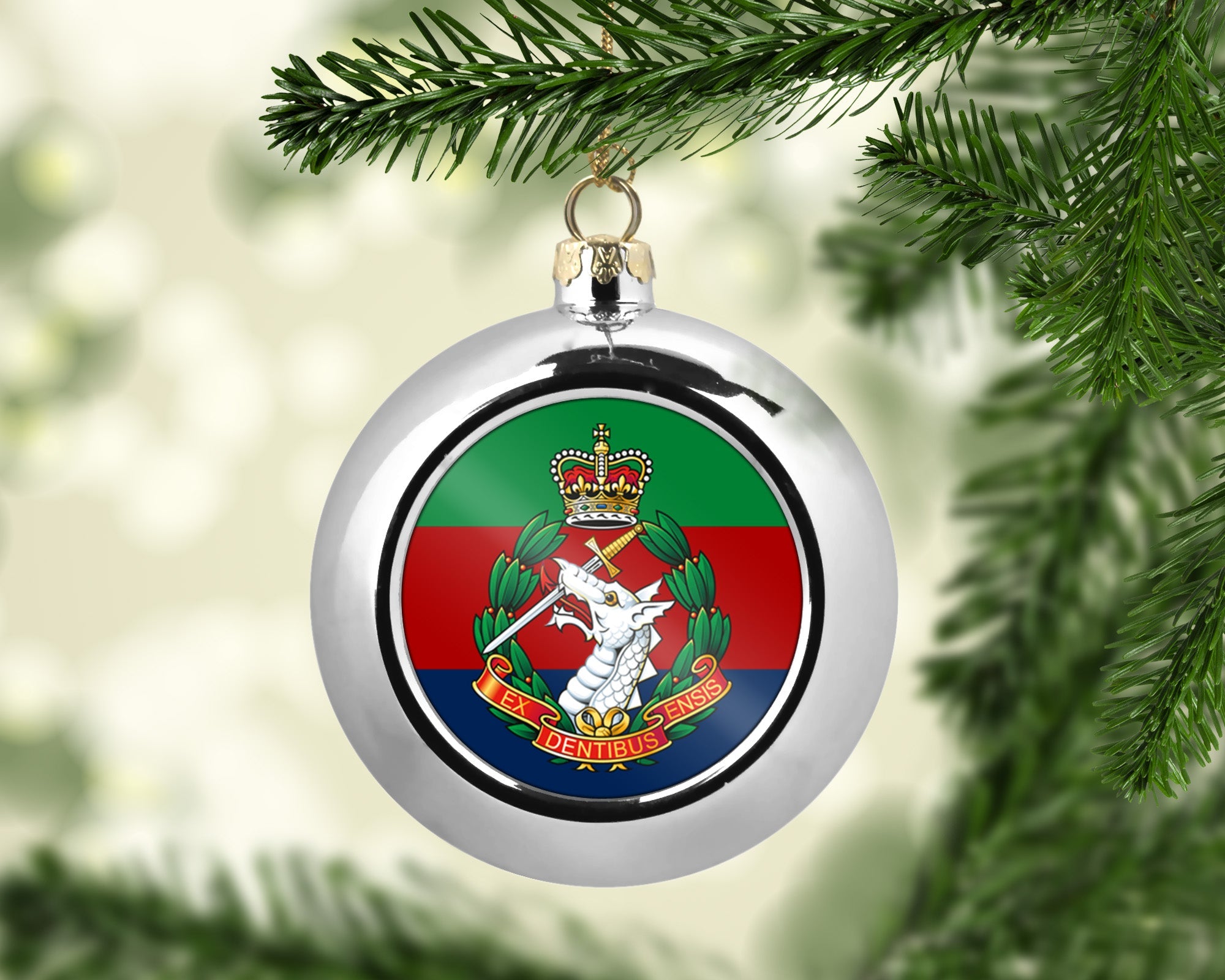 Royal Army Dental Corps - Bauble – The Crafty Black Dog