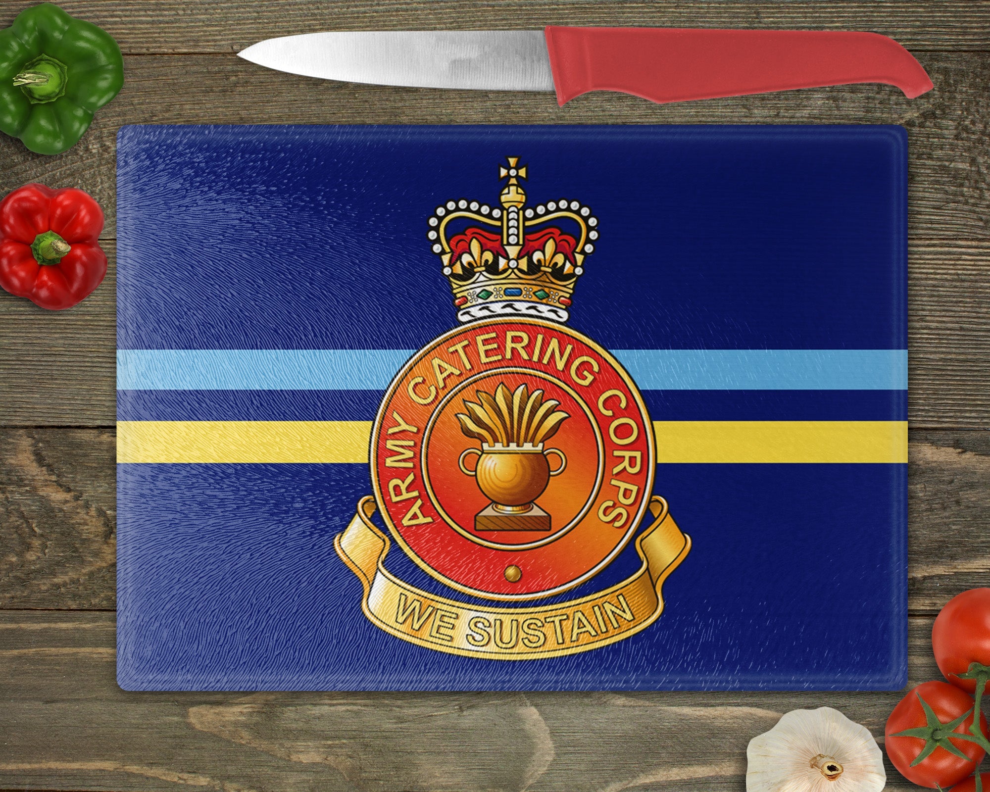 Army Catering Corps - Cutting Board – The Crafty Black Dog