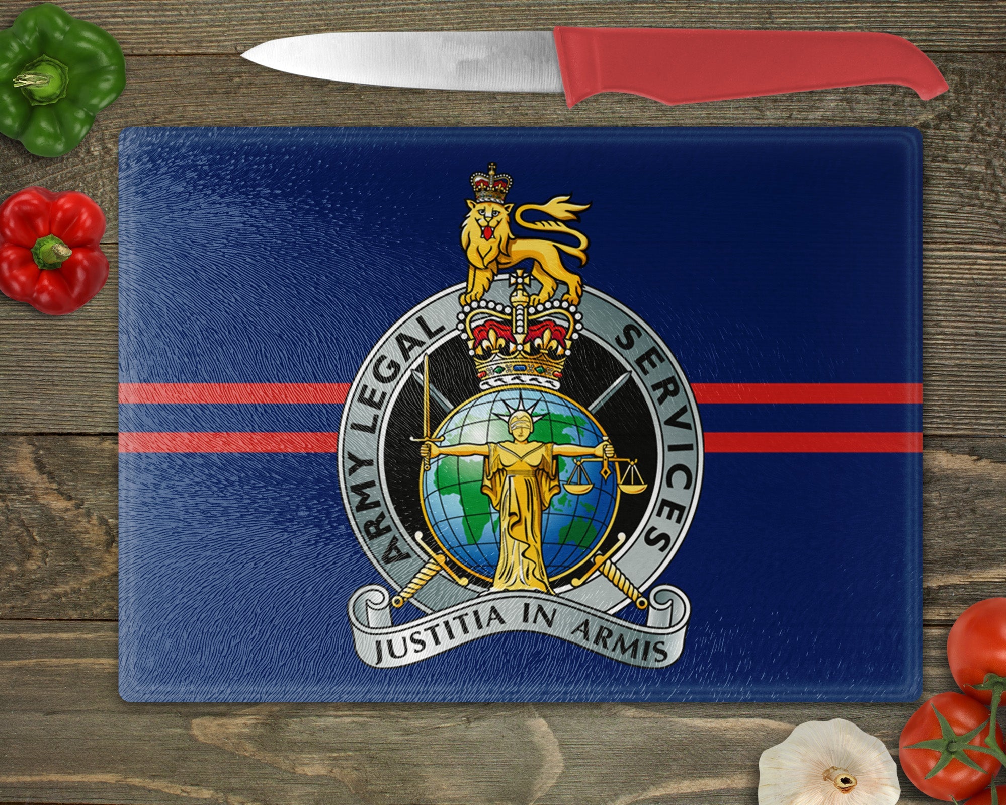 Army Legal Services - Cutting Board – The Crafty Black Dog