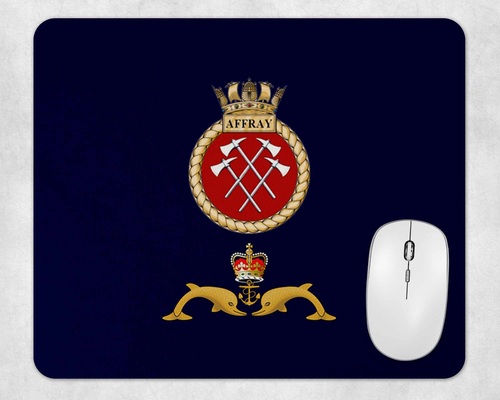 HMS Affray - Mouse Mat – The Crafty Black Dog