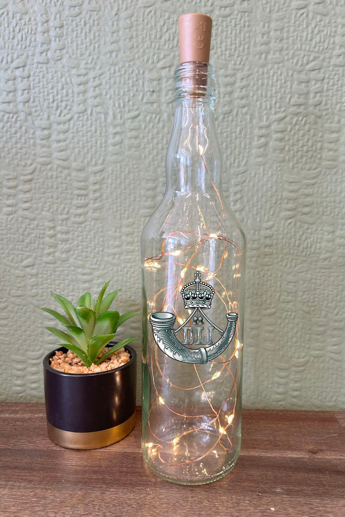Durham Light Infantry - Bottle With Lights – The Crafty Black Dog