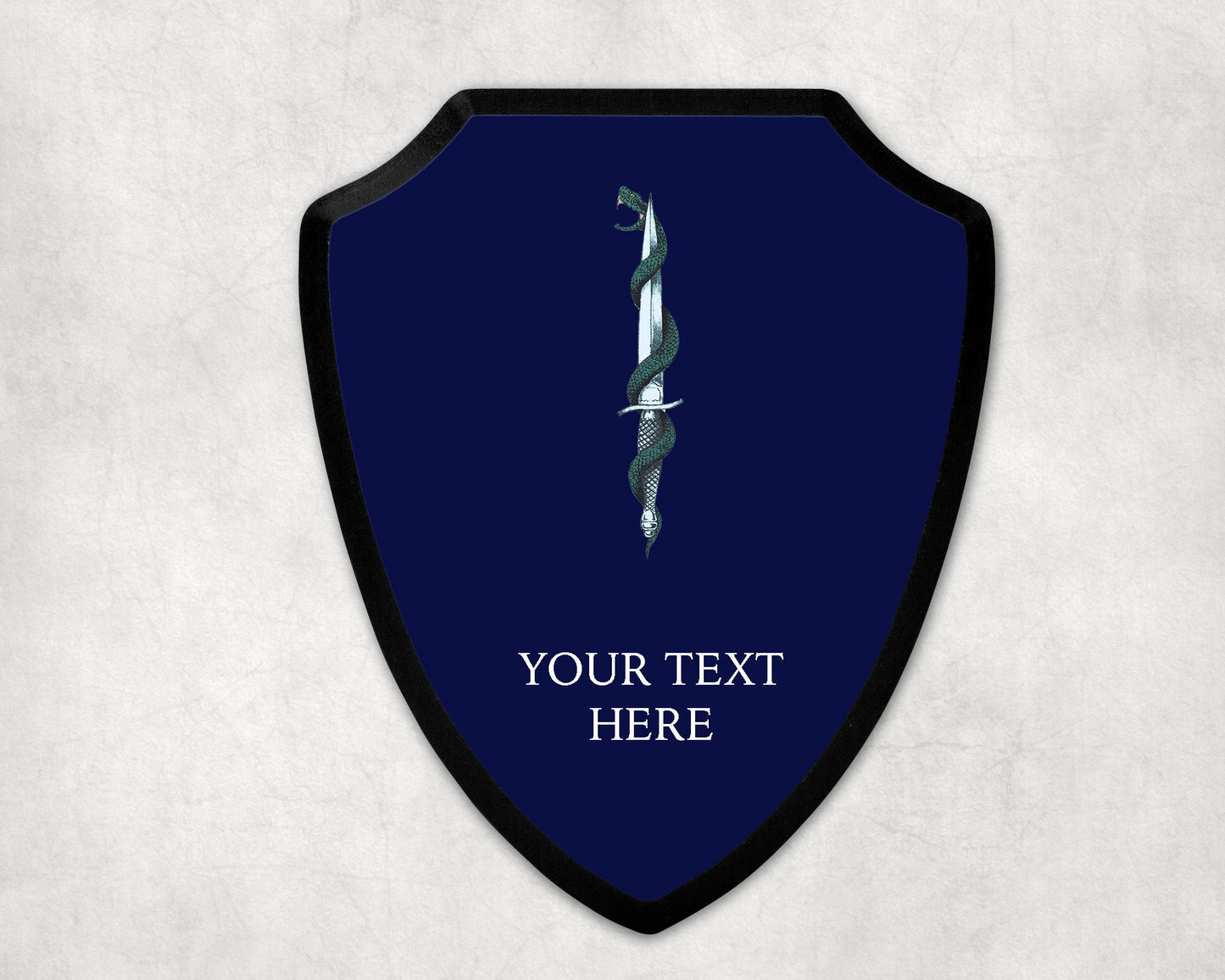 Commando Medic - Royal Navy Printed Wall Shield – The Crafty Black Dog