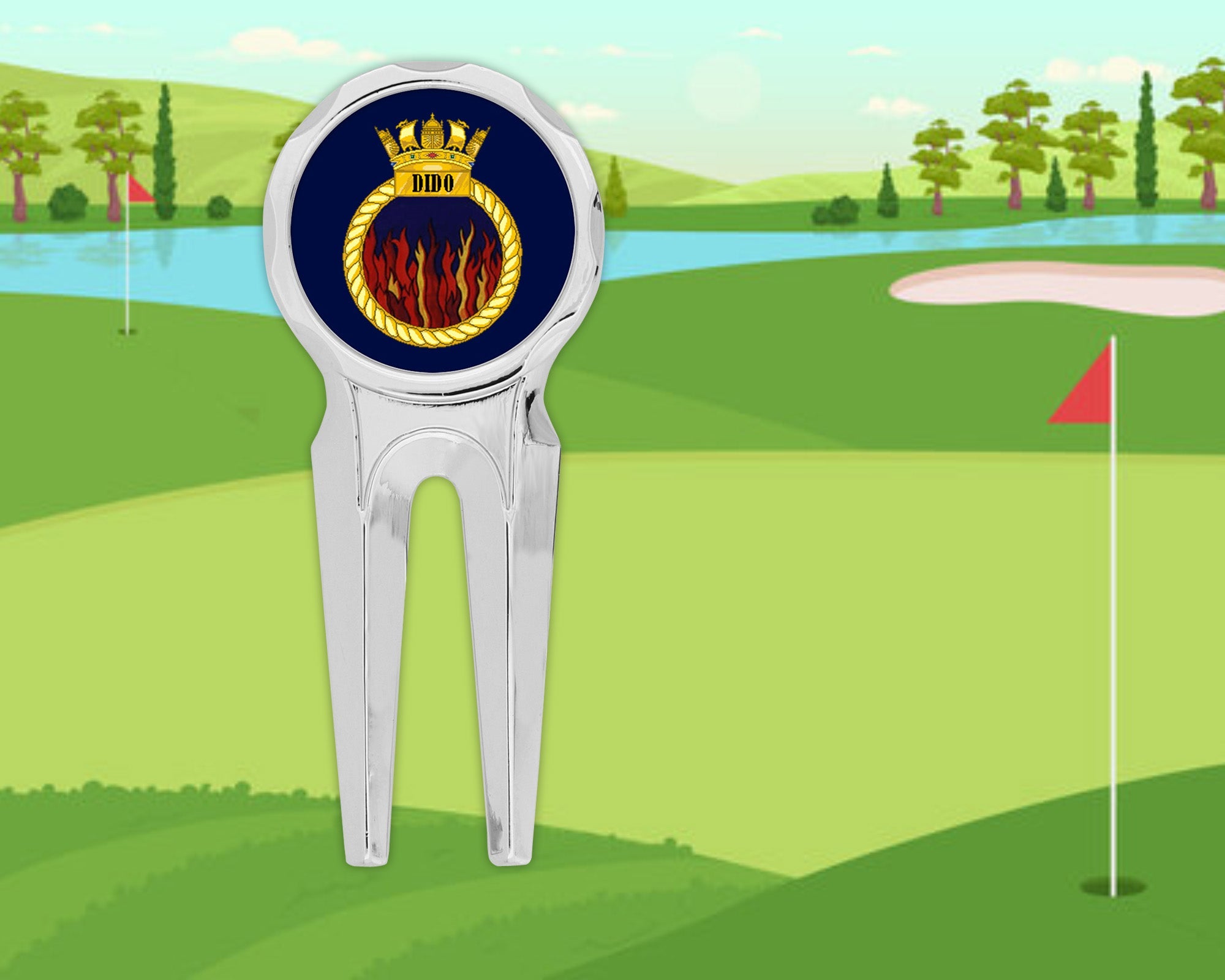 HMS Dido - Golf Divot Repair Tool – The Crafty Black Dog