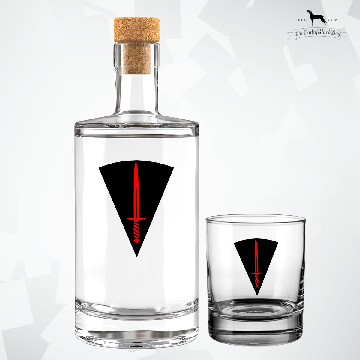 All Arms Commando - Fill Your Own Spirit Bottle – The Crafty Black Dog