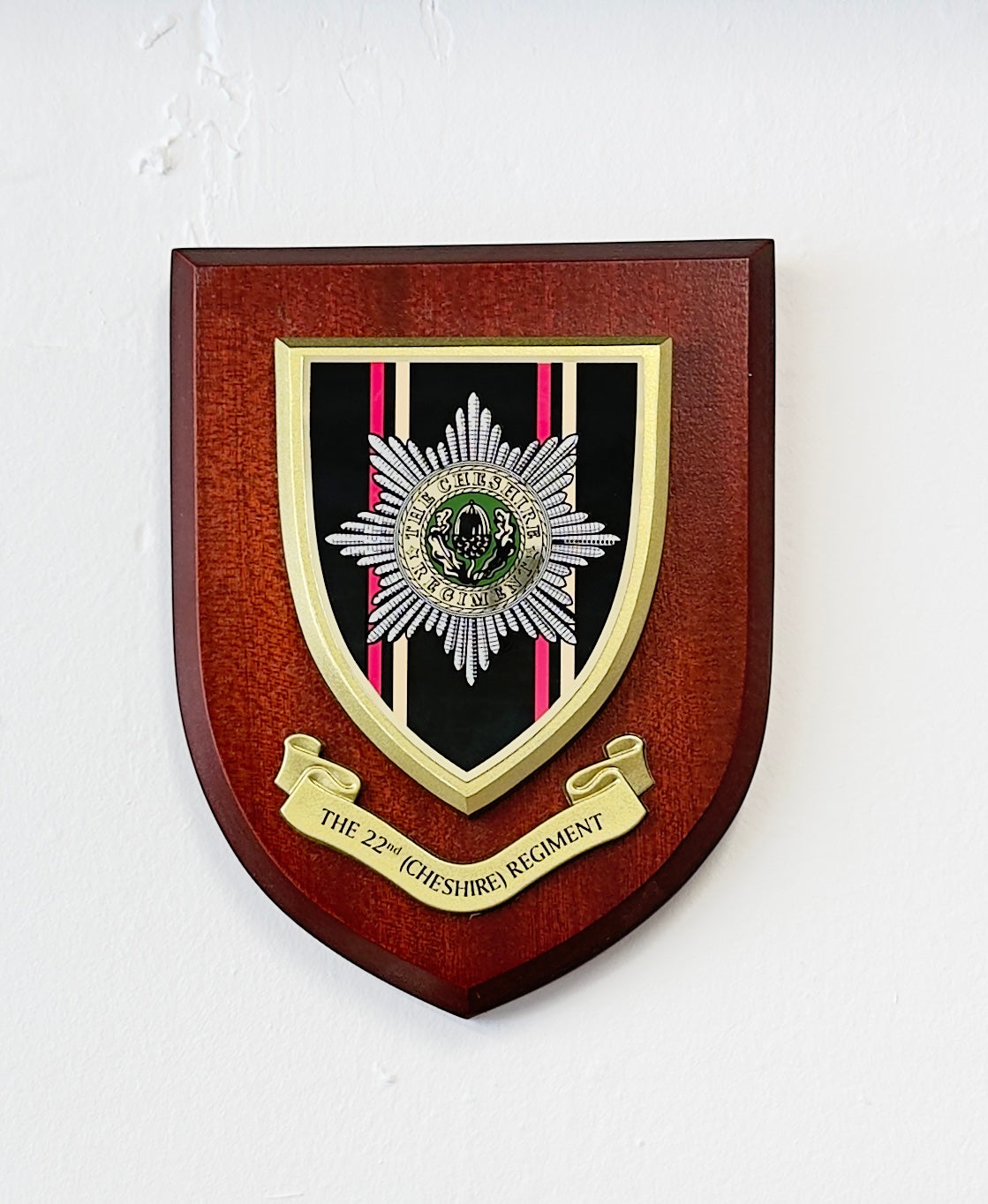 Cheshire Regiment - Wall Shield Plaque | MOD Licensed Seller | Regimen ...