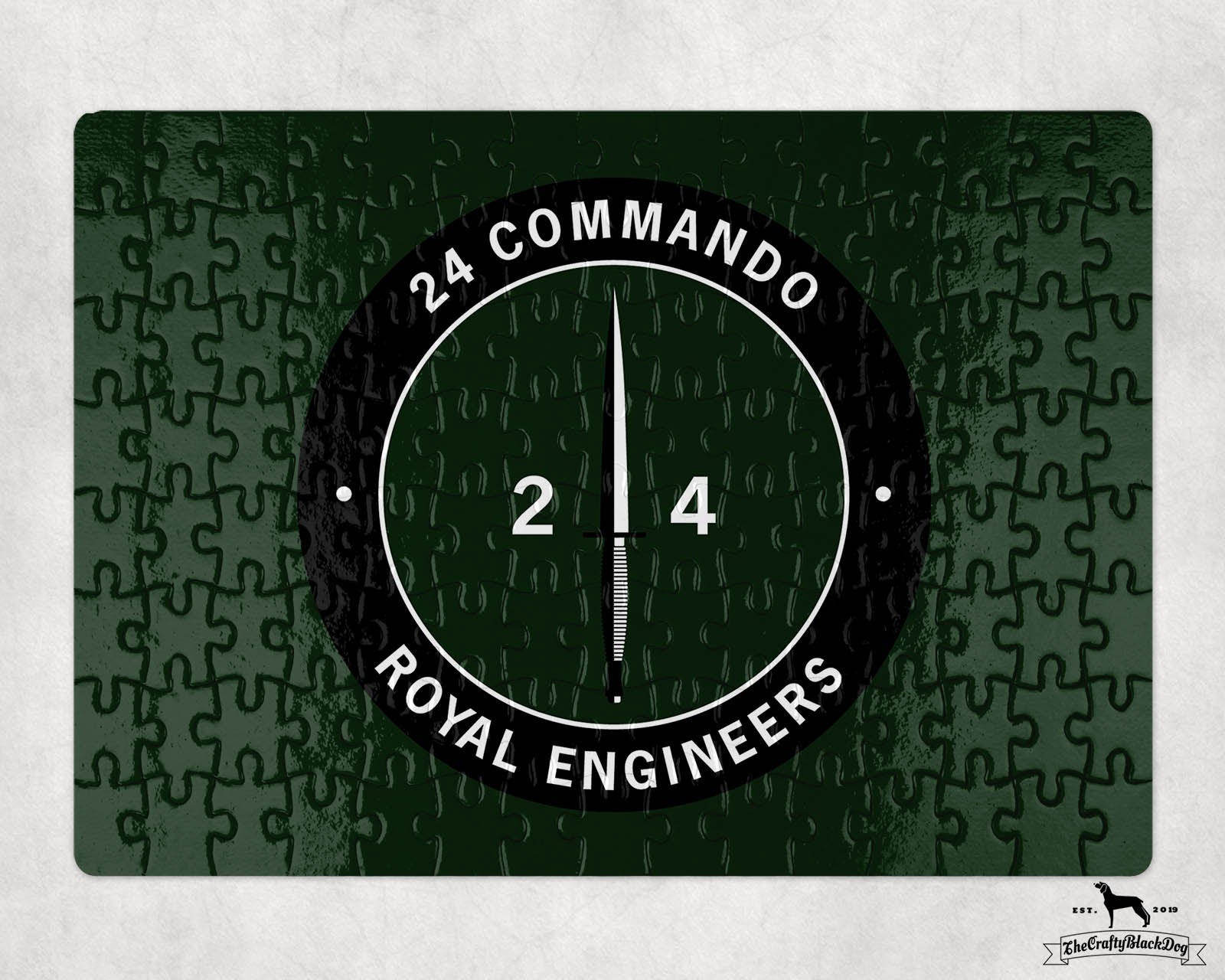 24 Commando RE - Jigsaw Puzzle – The Crafty Black Dog