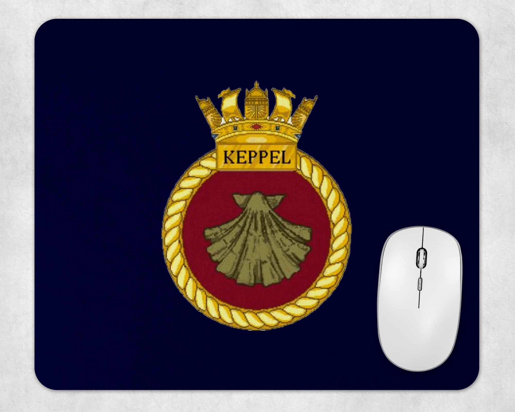 HMS Keppel - Mouse Mat – The Crafty Black Dog