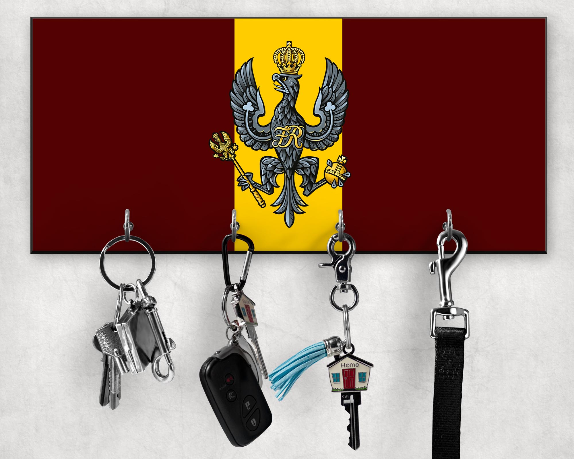 King's Royal Hussars - Wooden Key/Beret Hook – The Crafty Black Dog