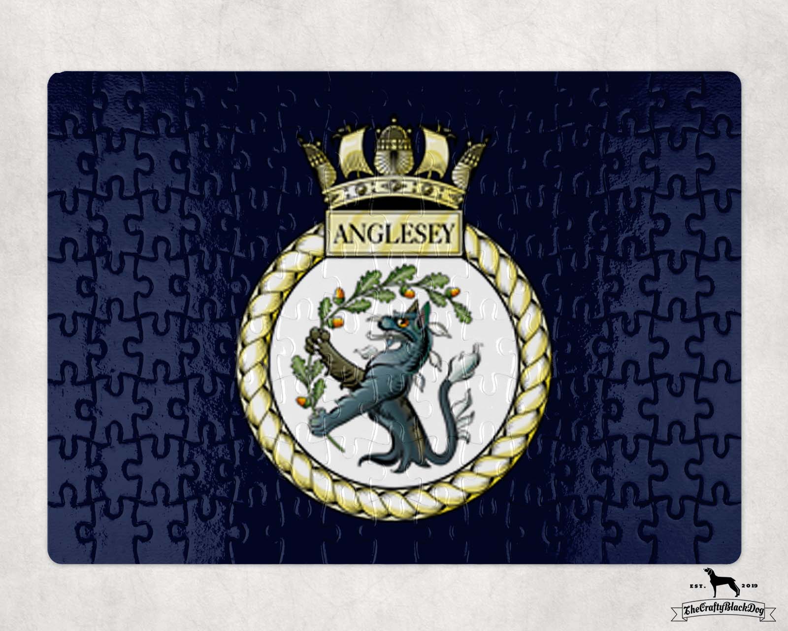 HMS Anglesey - Jigsaw Puzzle – The Crafty Black Dog