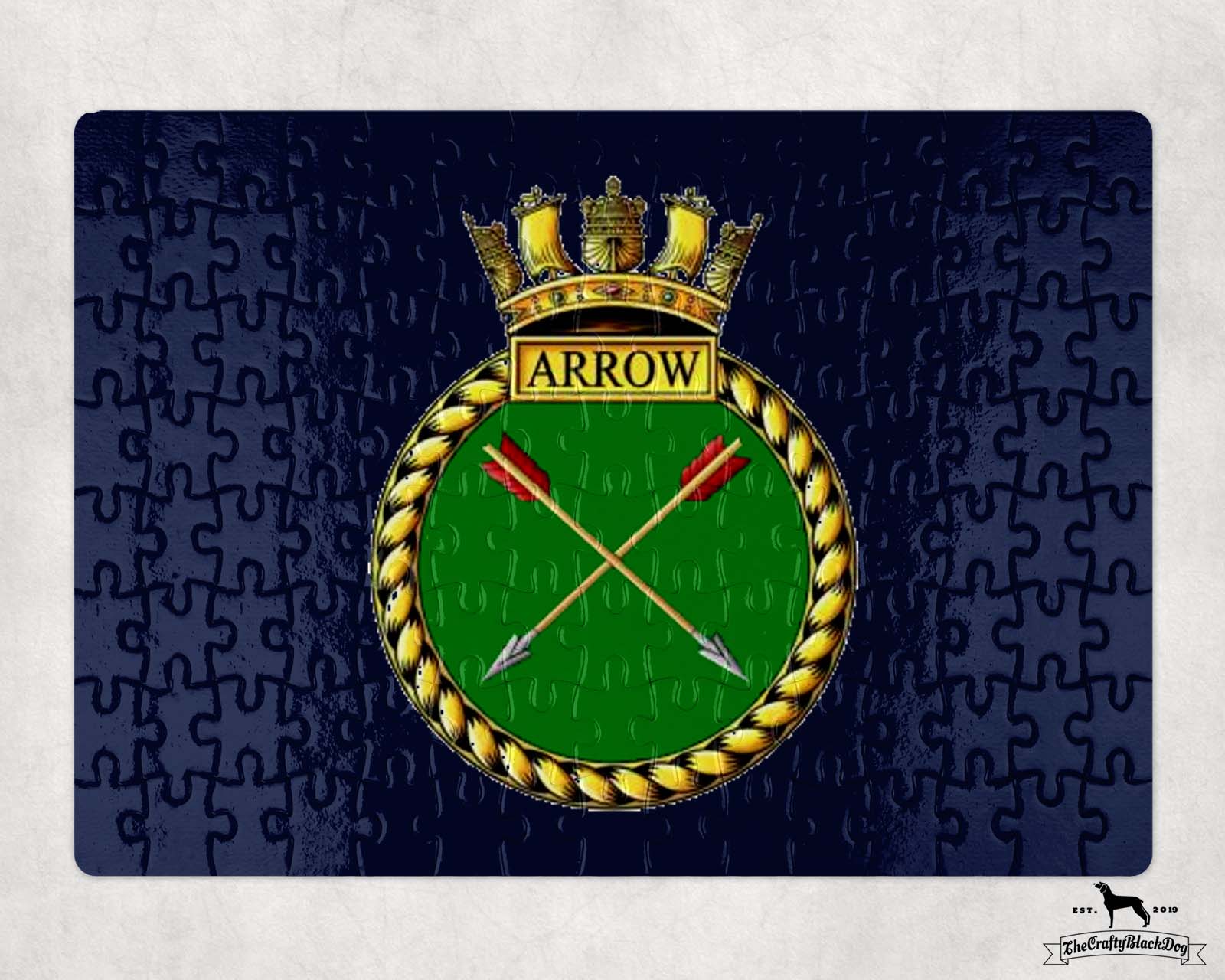 HMS Arrow - Jigsaw Puzzle – The Crafty Black Dog