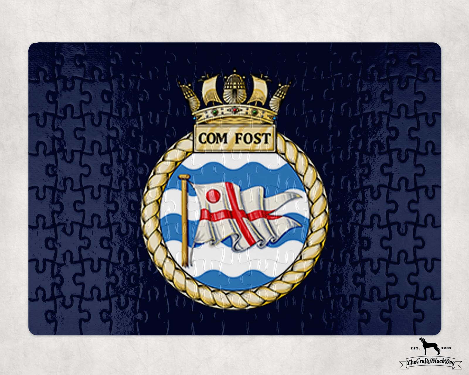 Commander Fleet Operational Sea Training - Com Fost - Jigsaw Puzzle ...