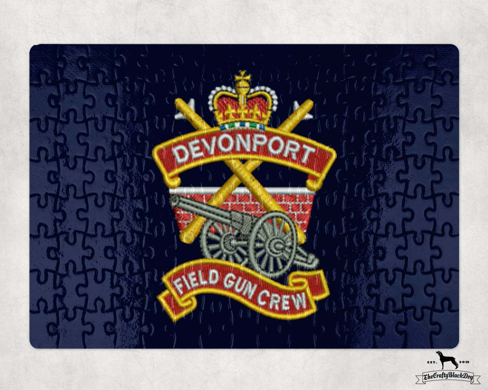 Devonport Field Gun Crew - Jigsaw Puzzle – The Crafty Black Dog
