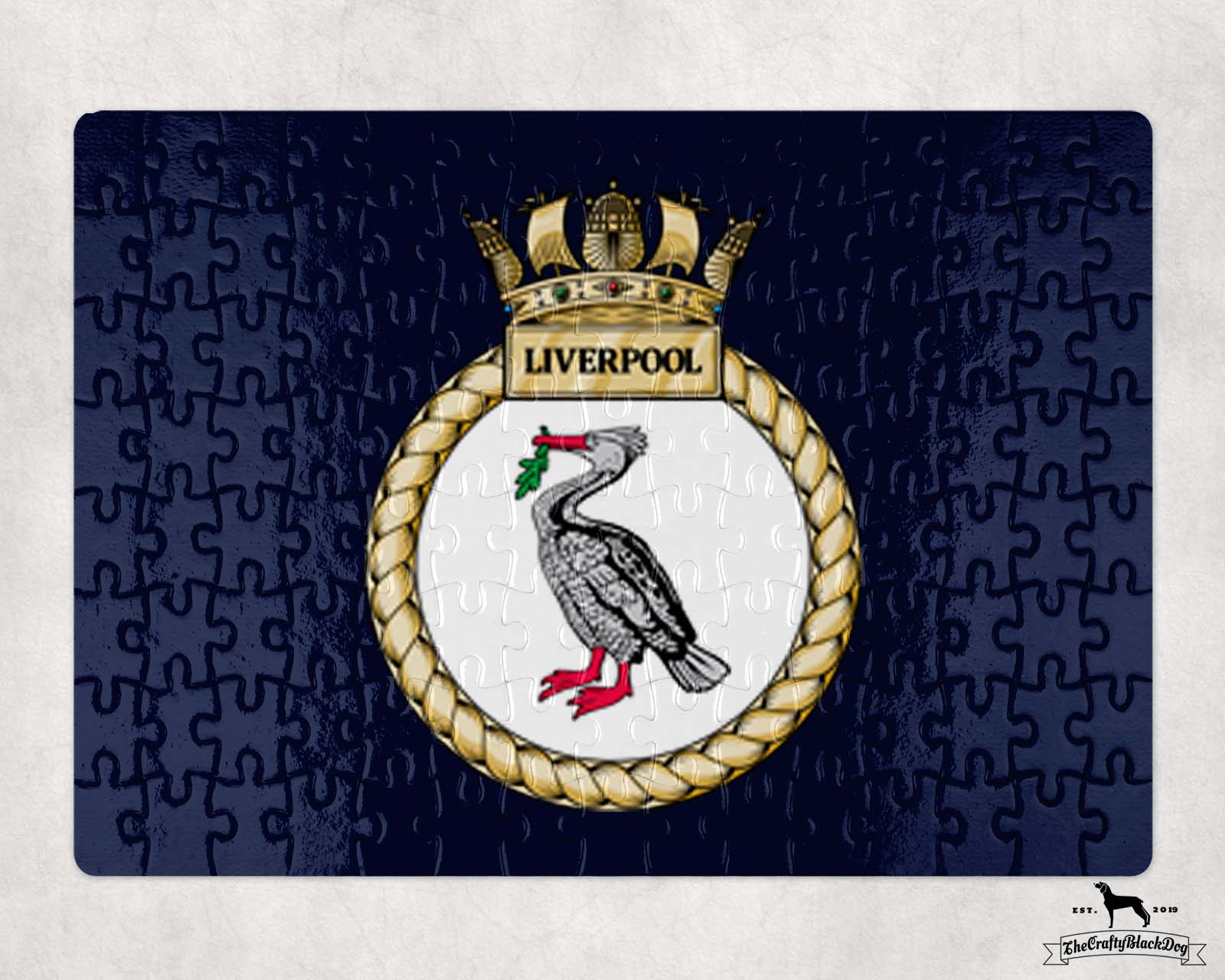 HMS Liverpool - Jigsaw Puzzle – The Crafty Black Dog
