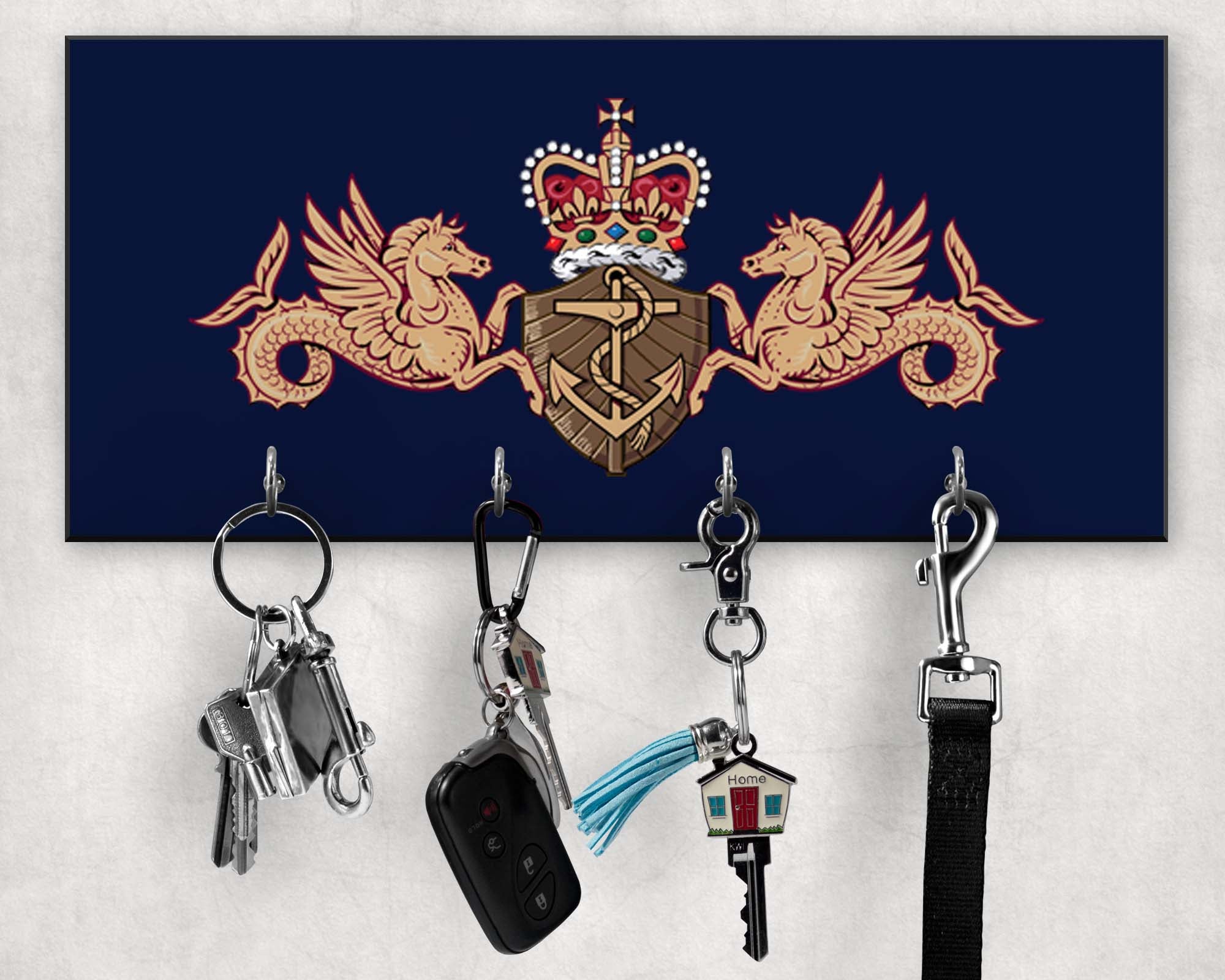 Surface Fleet - Wooden Key/Beret Hook – The Crafty Black Dog