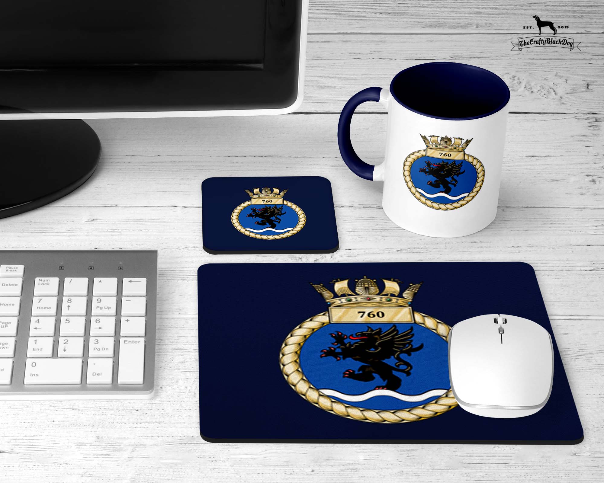 760 Naval Air Squadron - Office Set – The Crafty Black Dog