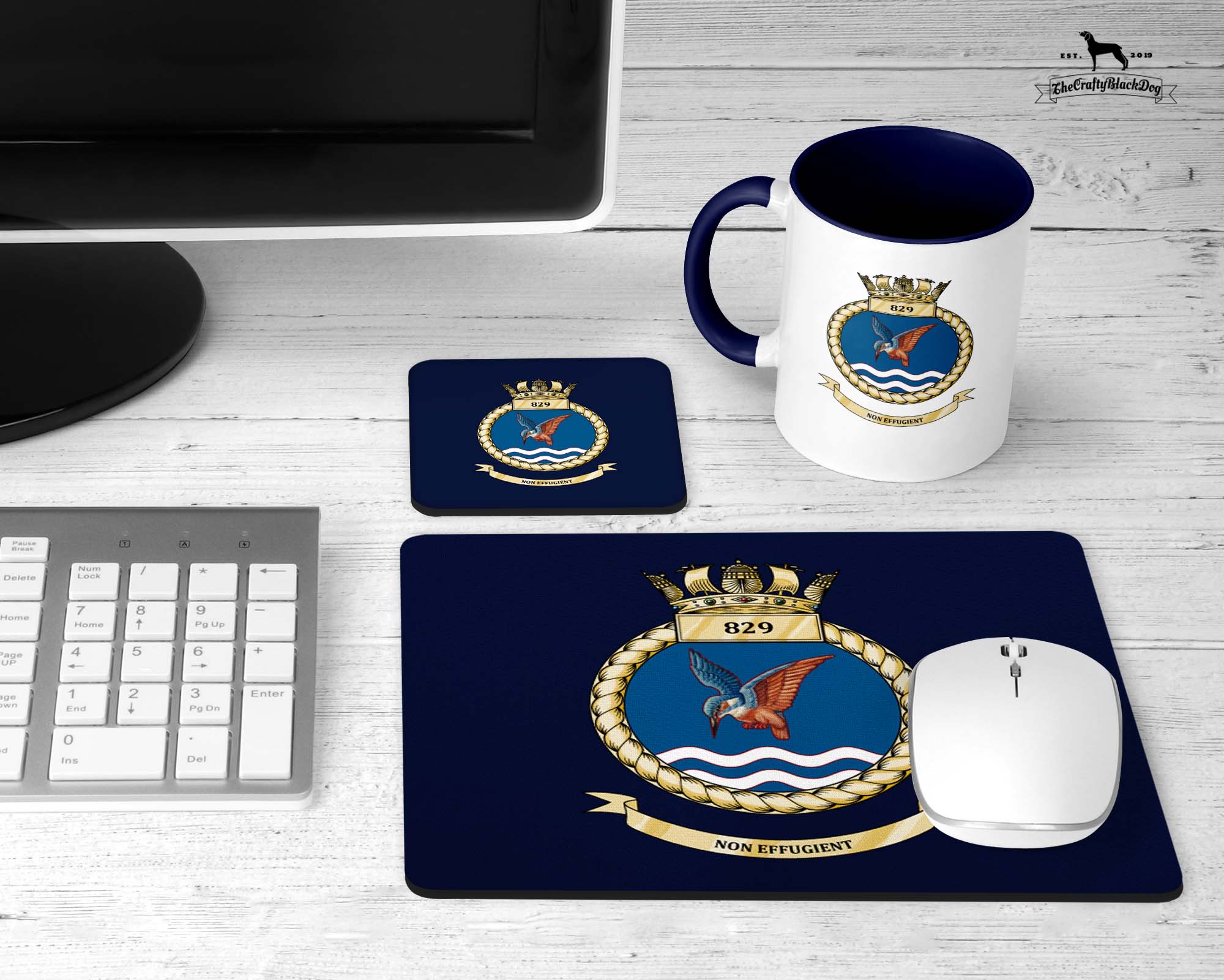 829 Naval Air Squadron - Office Set – The Crafty Black Dog