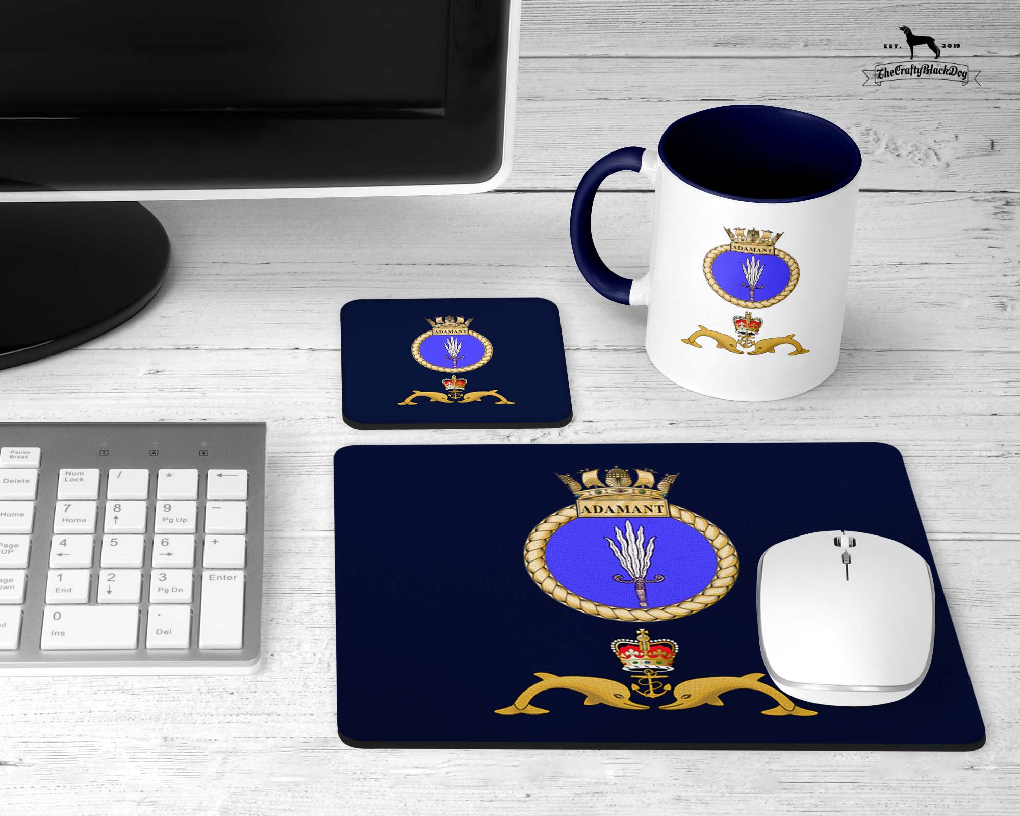 HMS Adamant - Office Set – The Crafty Black Dog