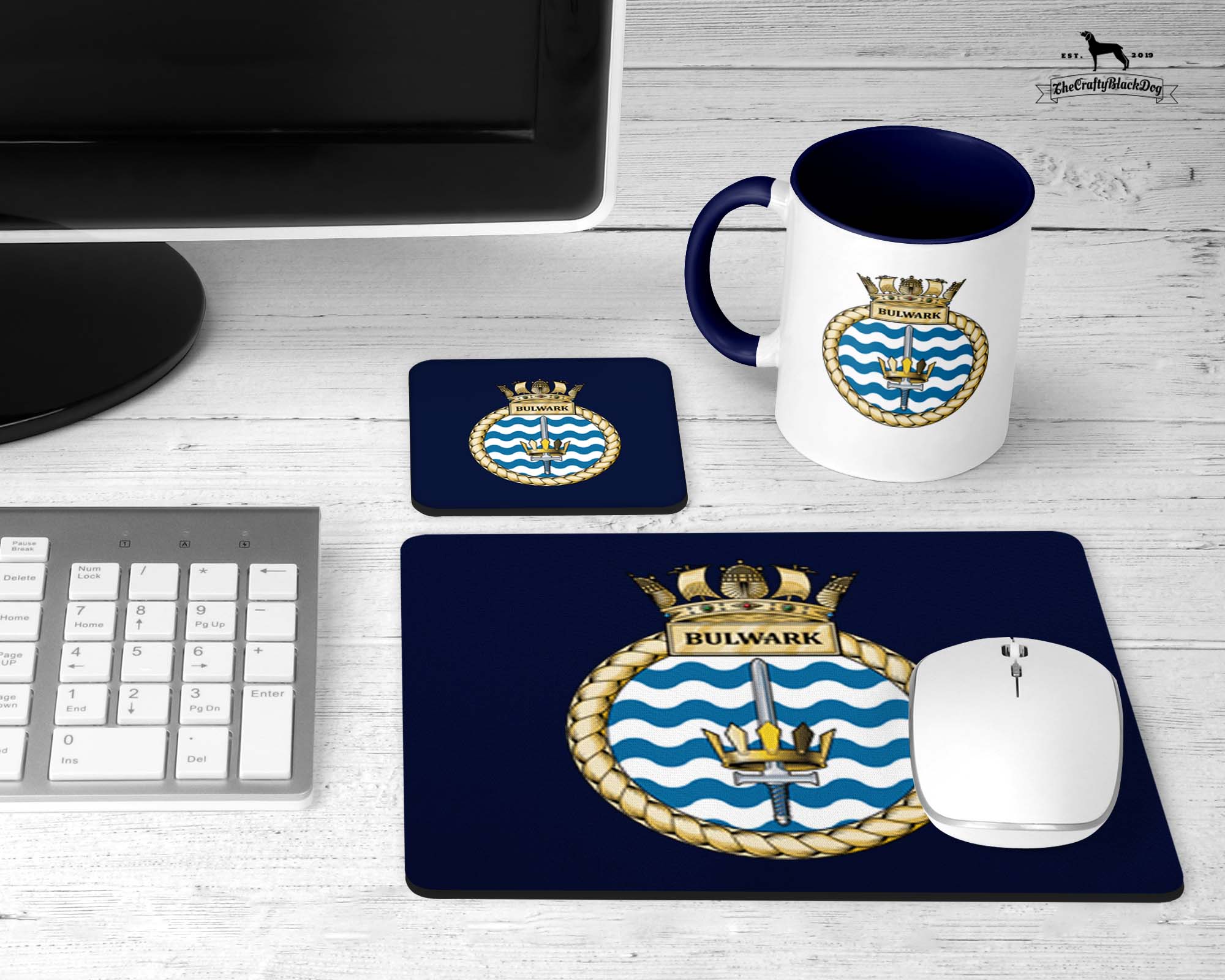 HMS Bulwark - Office Set – The Crafty Black Dog