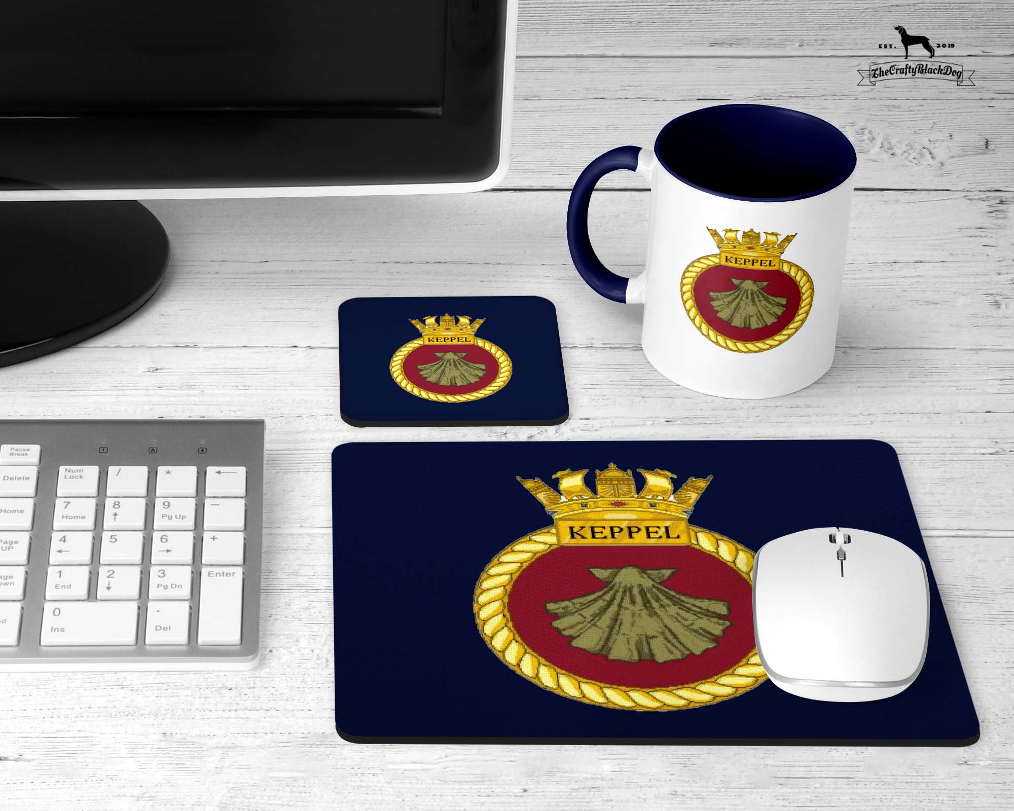 HMS Keppel - Office Set – The Crafty Black Dog