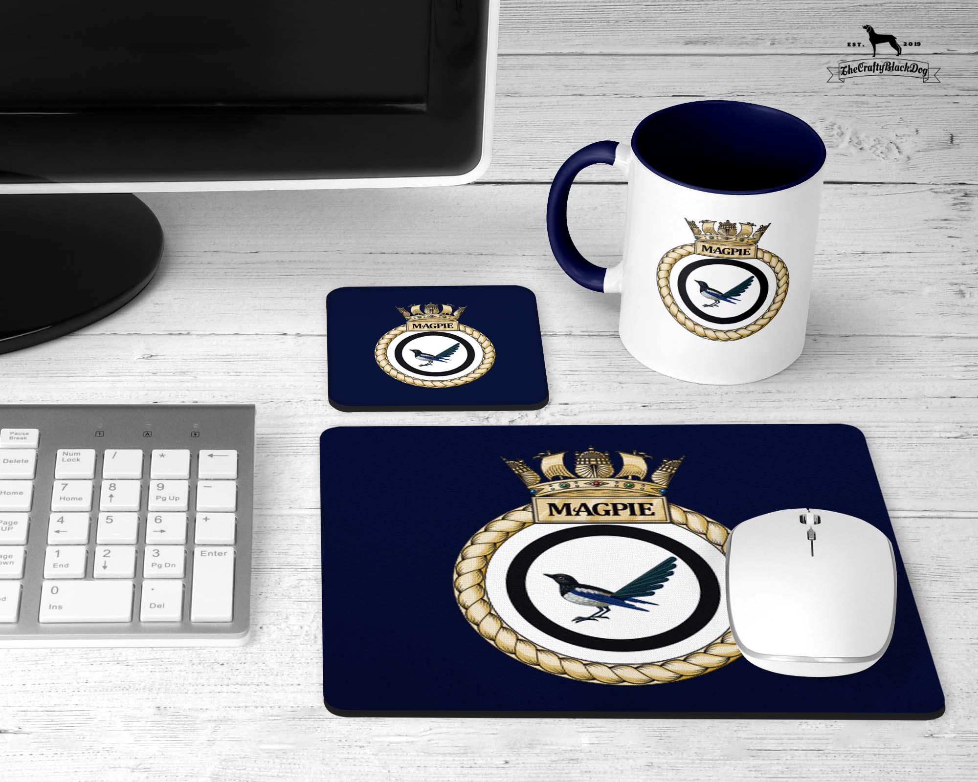 HMS Magpie - Office Set – The Crafty Black Dog