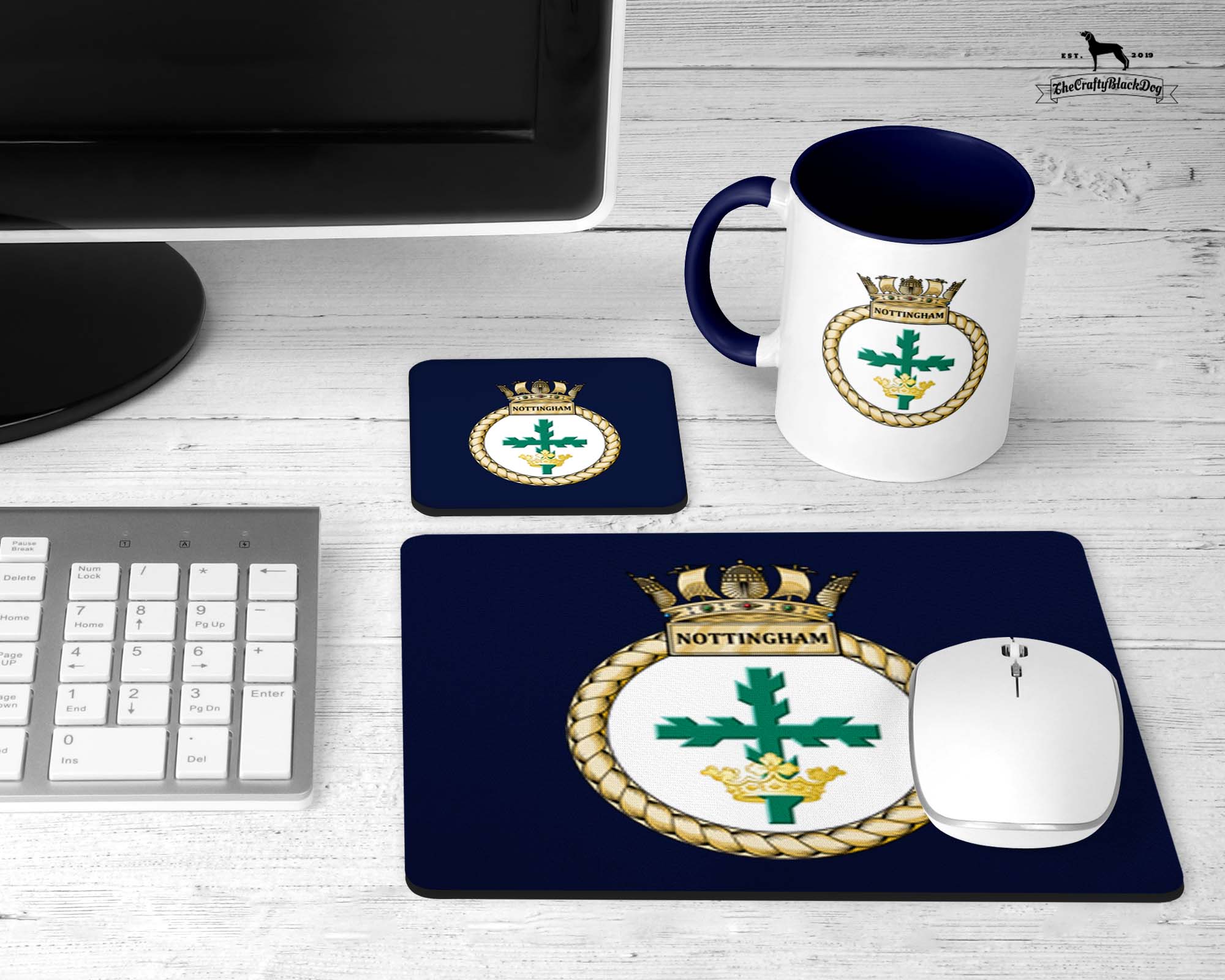 HMS Nottingham - Office Set – The Crafty Black Dog