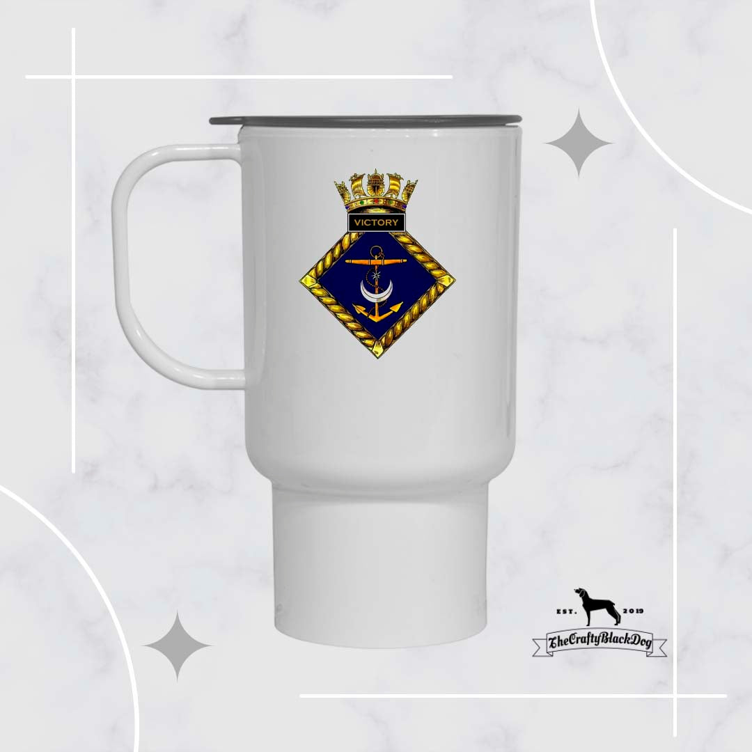 HMS Victory - Travel Mug – The Crafty Black Dog