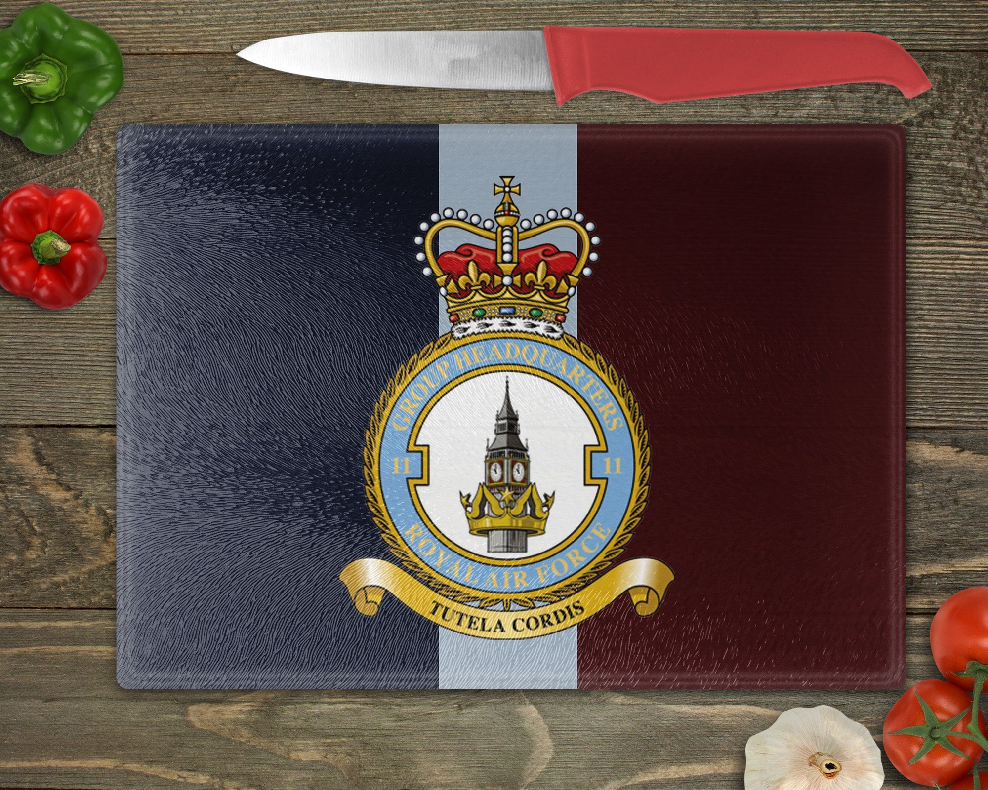Group Headquarters No 11 Group RAF - Cutting Board – The Crafty Black Dog