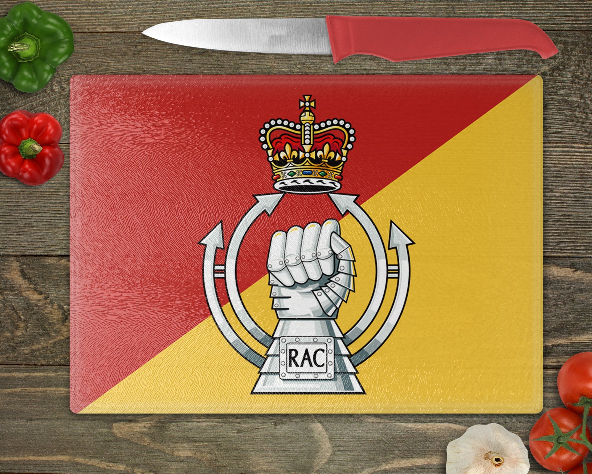 Royal Armoured Corps - Cutting Board – The Crafty Black Dog