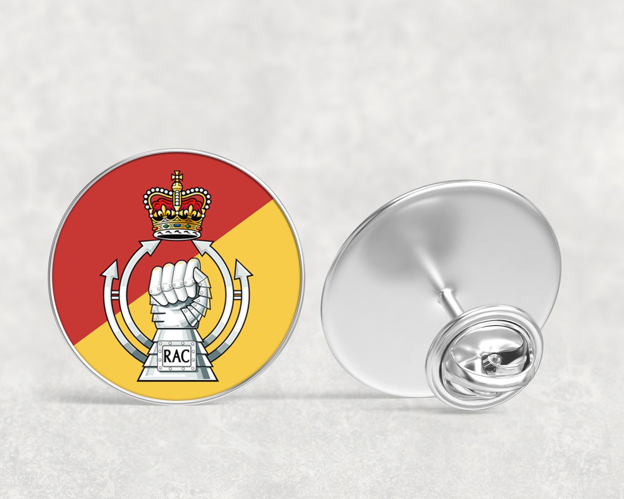 Royal Armoured Corps - Lapel Pin – The Crafty Black Dog