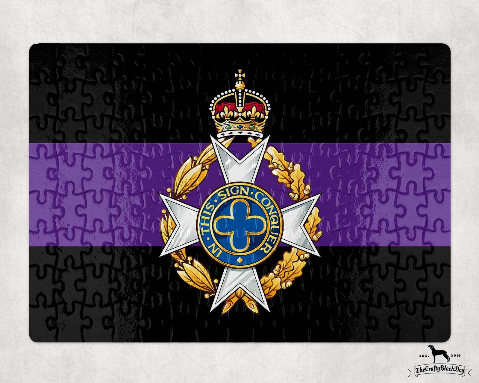 Royal Army Chaplains' Department - Jigsaw Puzzle (New King's Crown ...