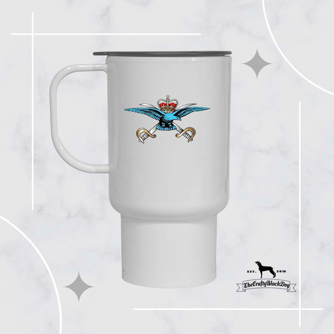 RAF PTI - TRAVEL MUG – The Crafty Black Dog