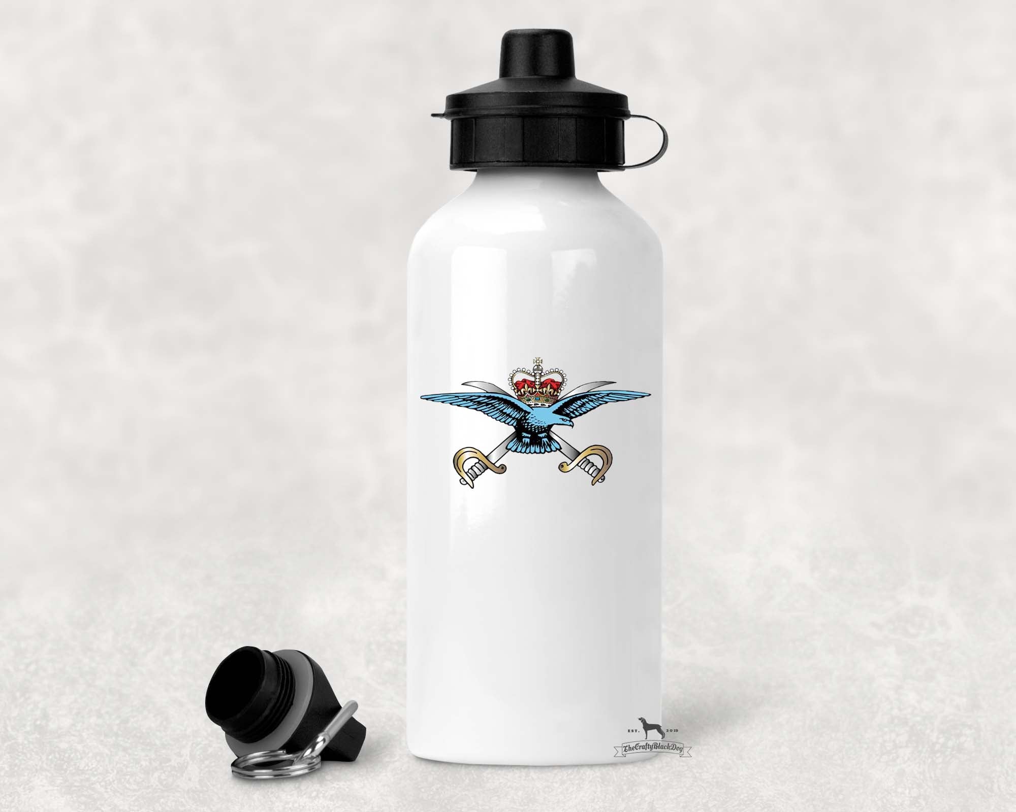 RAF PTI - ALUMINIUM WATER BOTTLE – The Crafty Black Dog