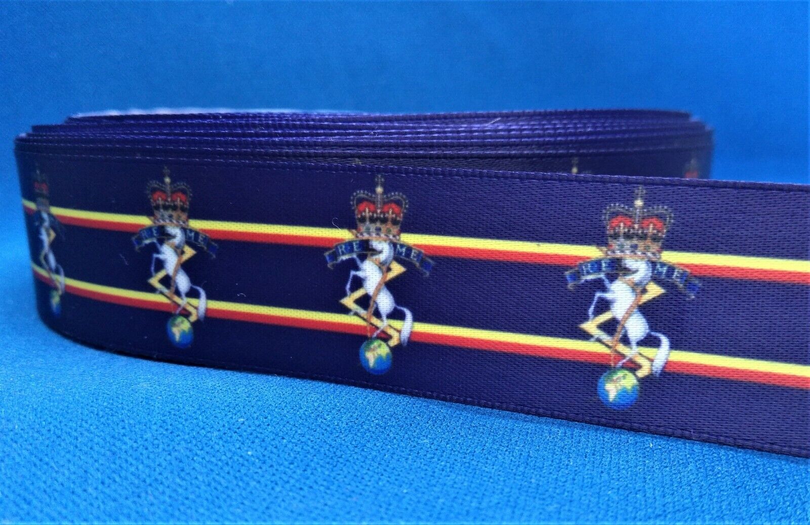 Royal Electrical and Mechanical Engineers - Ribbon – The Crafty Black Dog