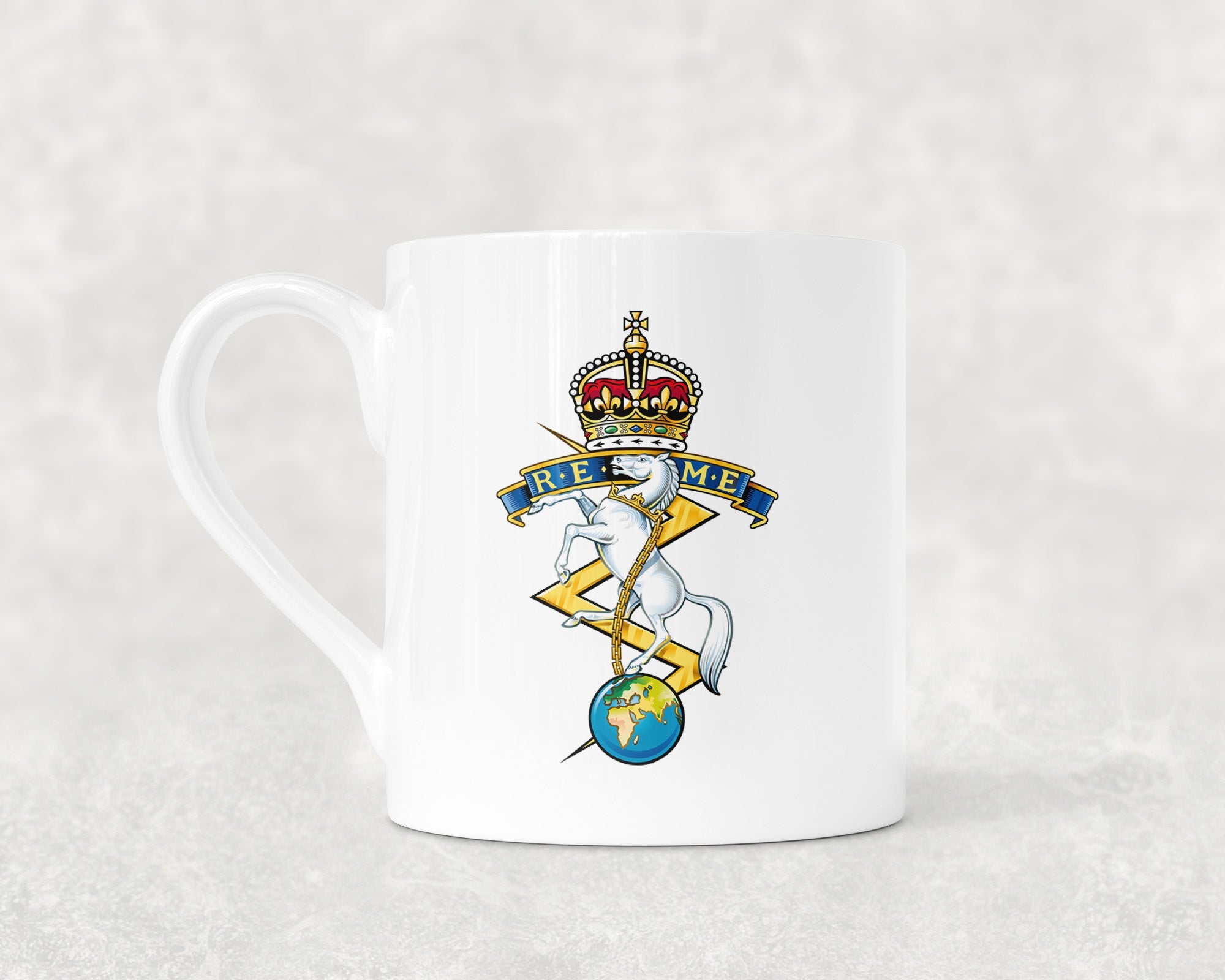 Royal Electrical Mechanical Engineers KC - Bone China Mug – The Crafty ...