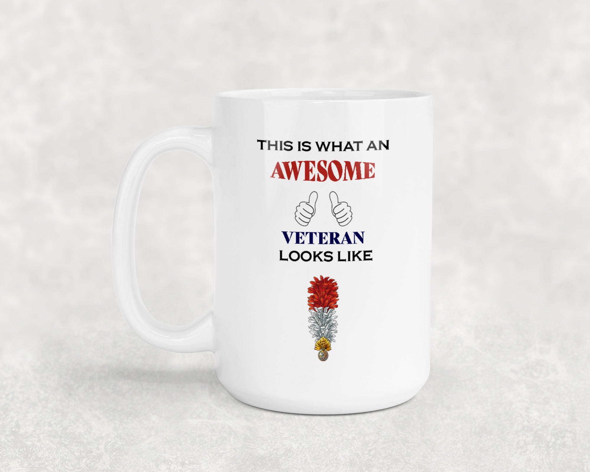 The Royal Regiment of Fusiliers - Veteran - 15oz Mug – The Crafty Black Dog