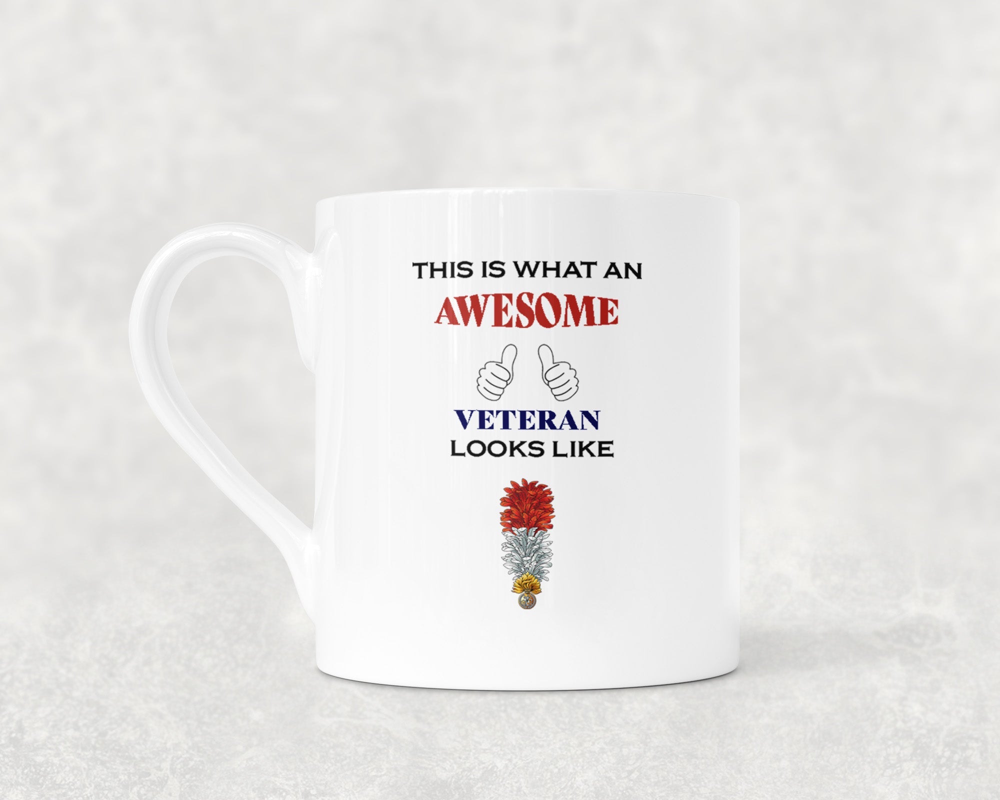 The Royal Regiment of Fusiliers - Veteran - Bone China Mug – The Crafty ...