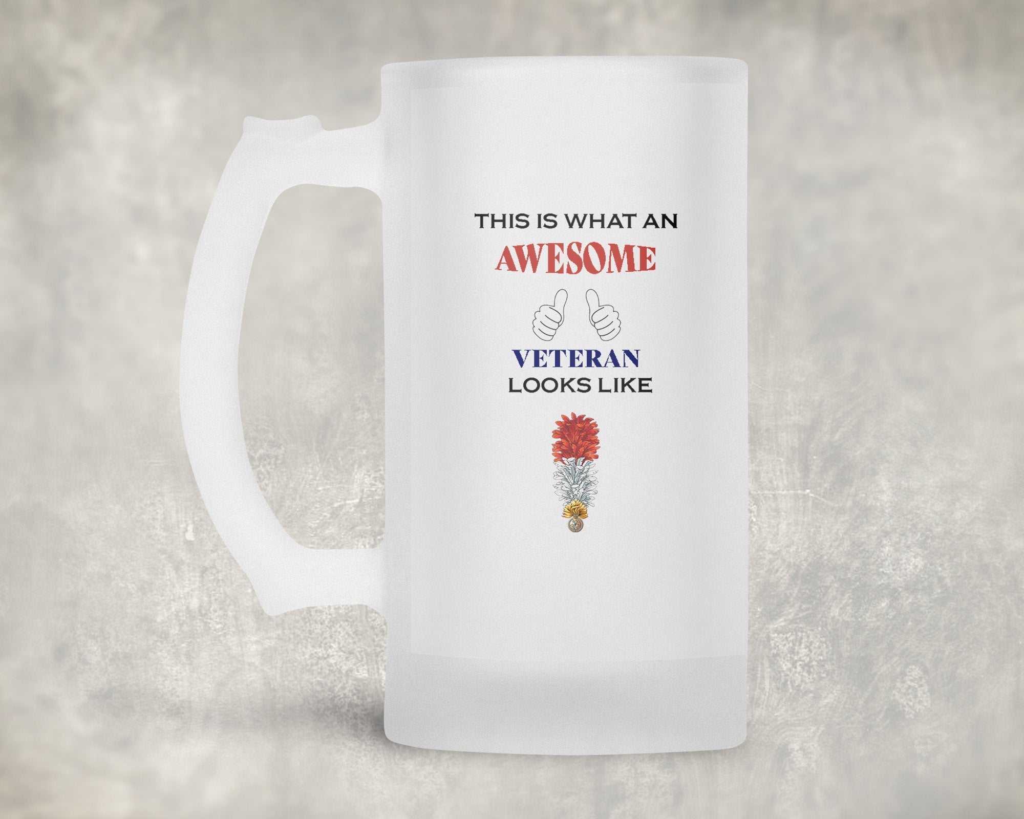 The Royal Regiment of Fusiliers - Veteran - Frosted Stein – The Crafty ...