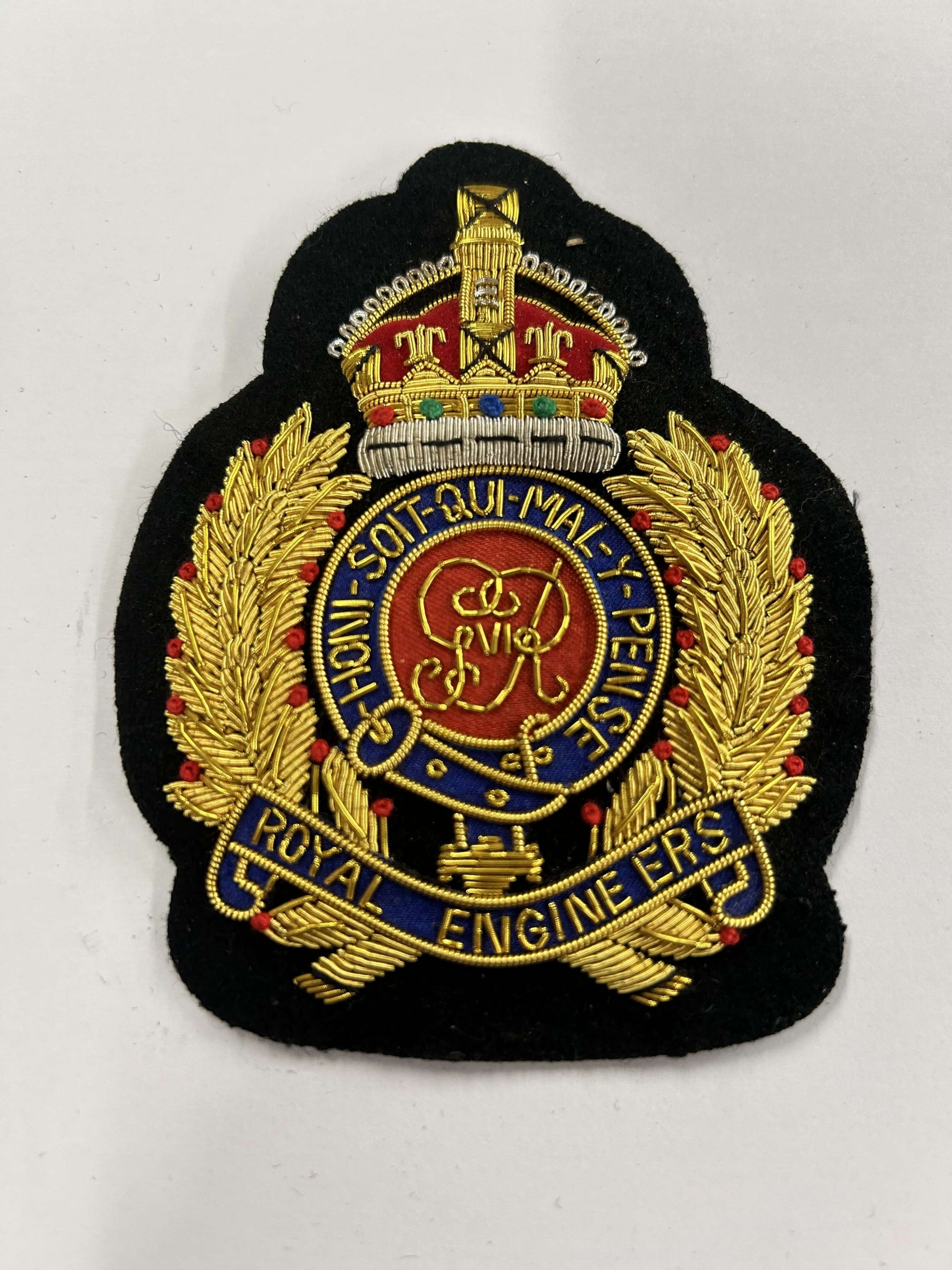 Royal Engineers - Blazer Badge – The Crafty Black Dog