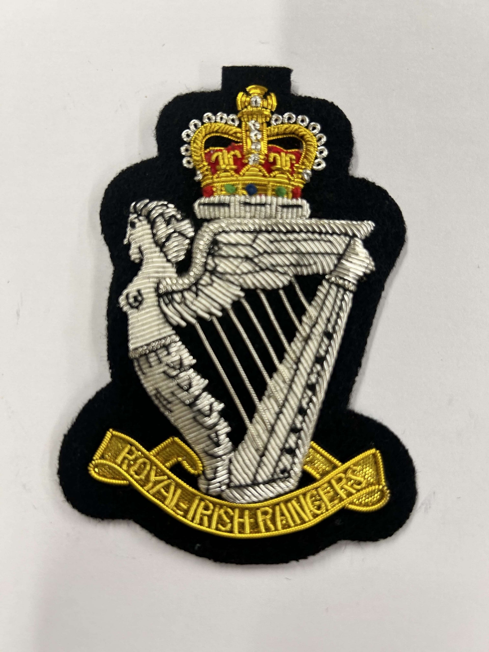 Royal Irish Rangers - Blazer Badge – The Crafty Black Dog